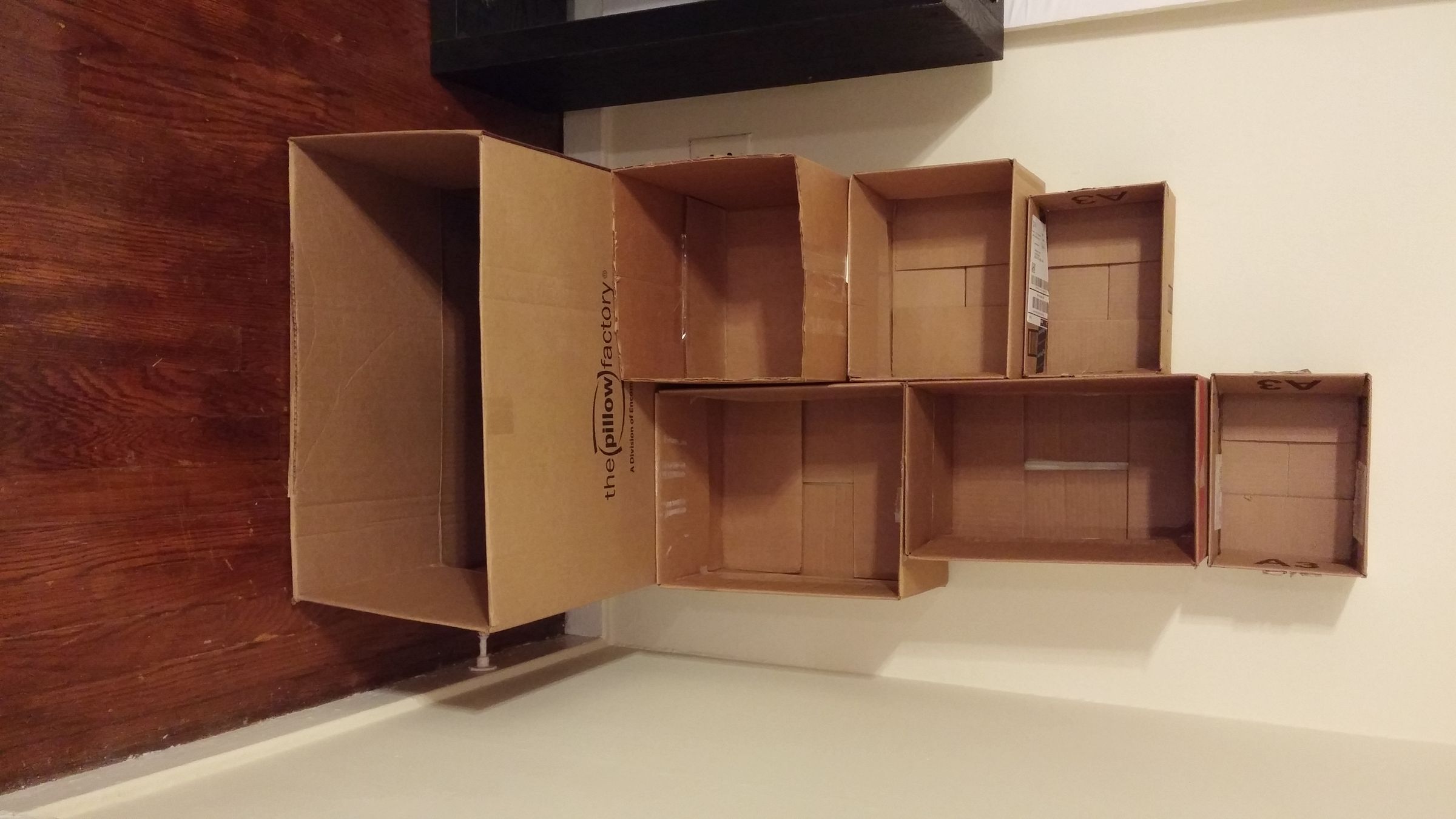Cardboard Box Shoe Rack : 5 Steps (with Pictures) - Instructables