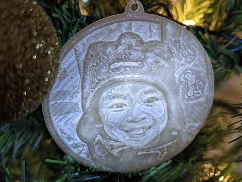 Fastest Lithophane Christmas Ornament 3D Printing : 8 Steps - Instructables
