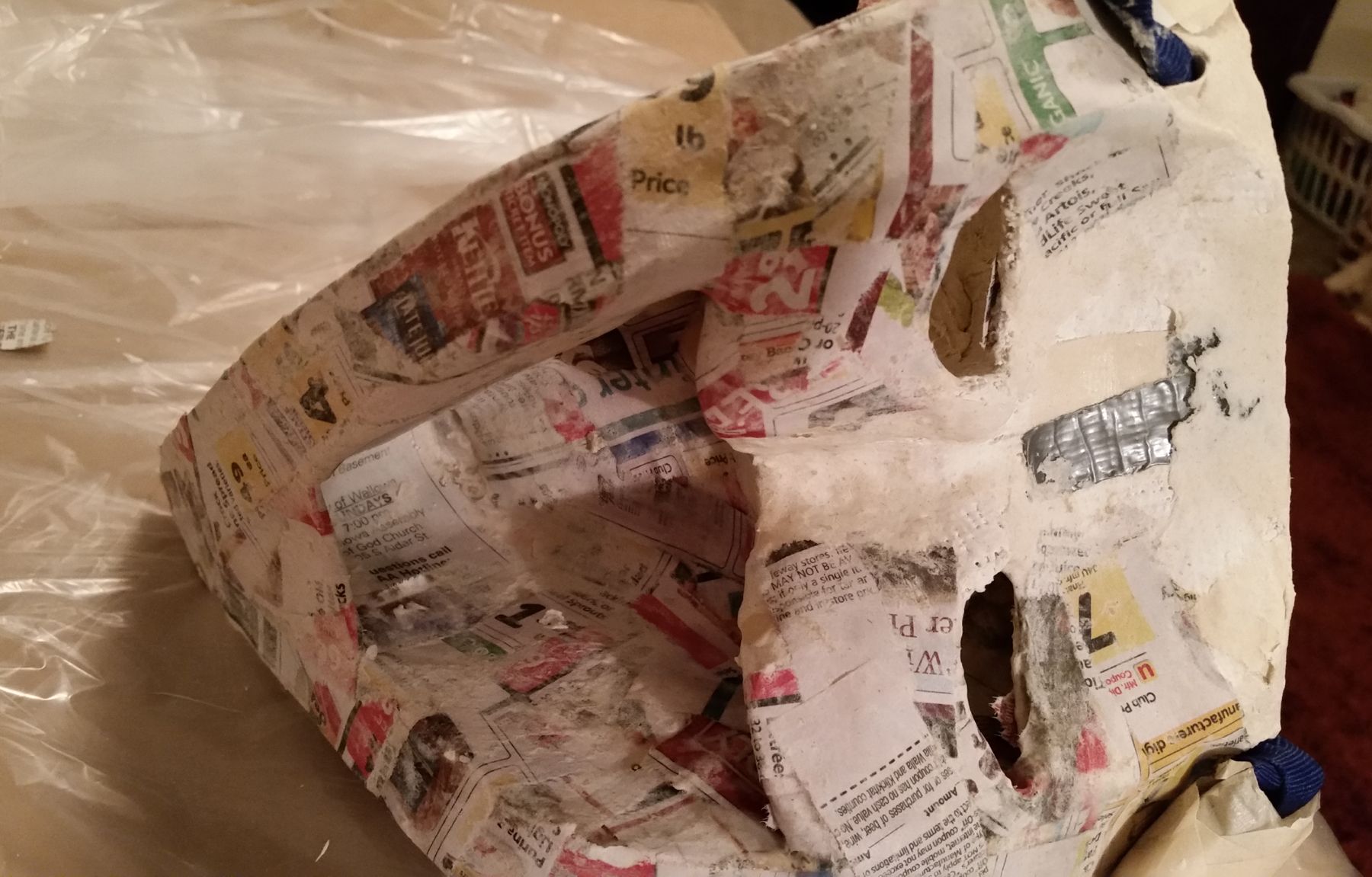 Pie in the Face Paper Mache Mask : 7 Steps (with Pictures) - Instructables