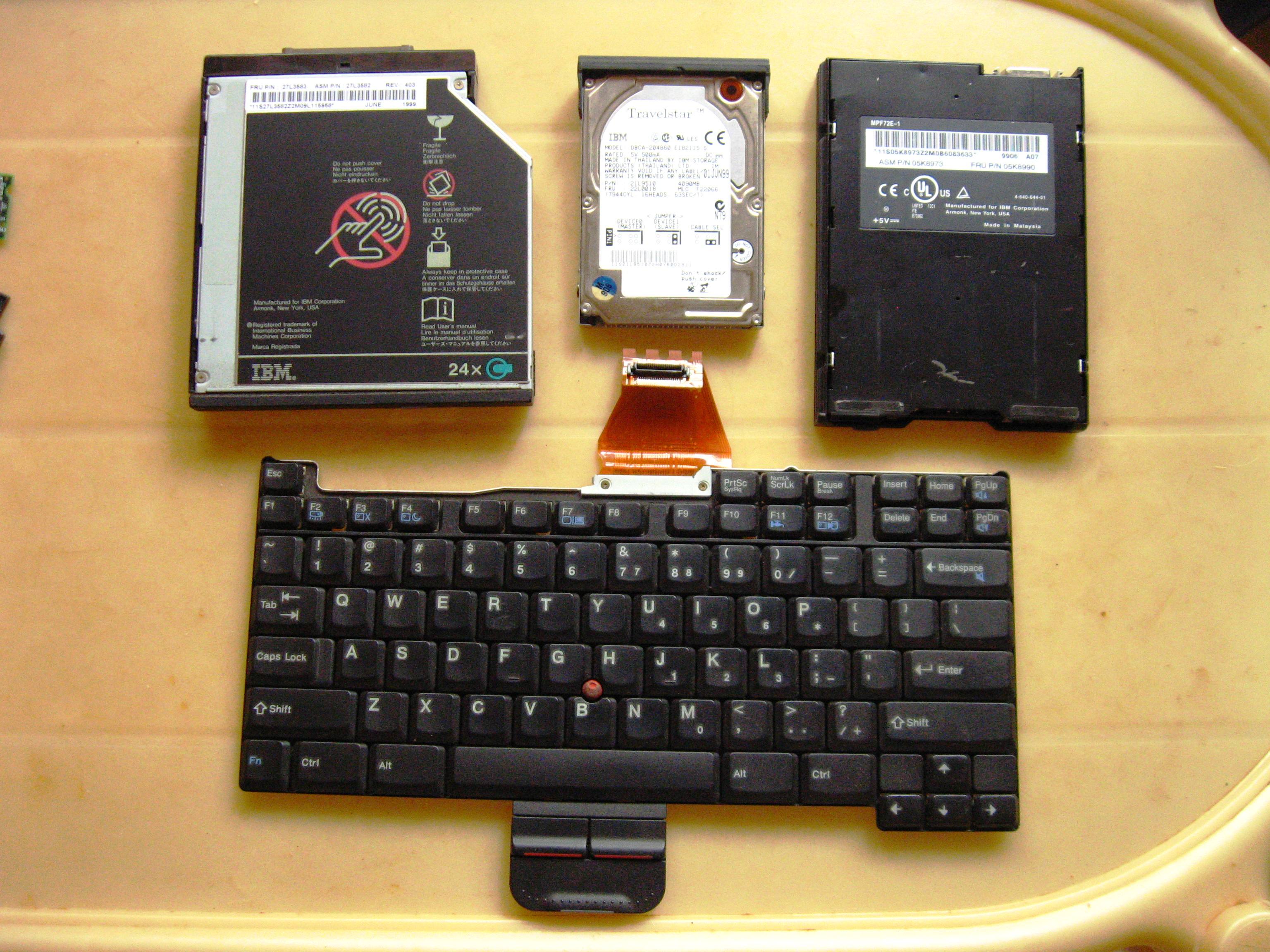 Take Apart an Old Laptop and Recover Usable Parts : 12 Steps (with ...