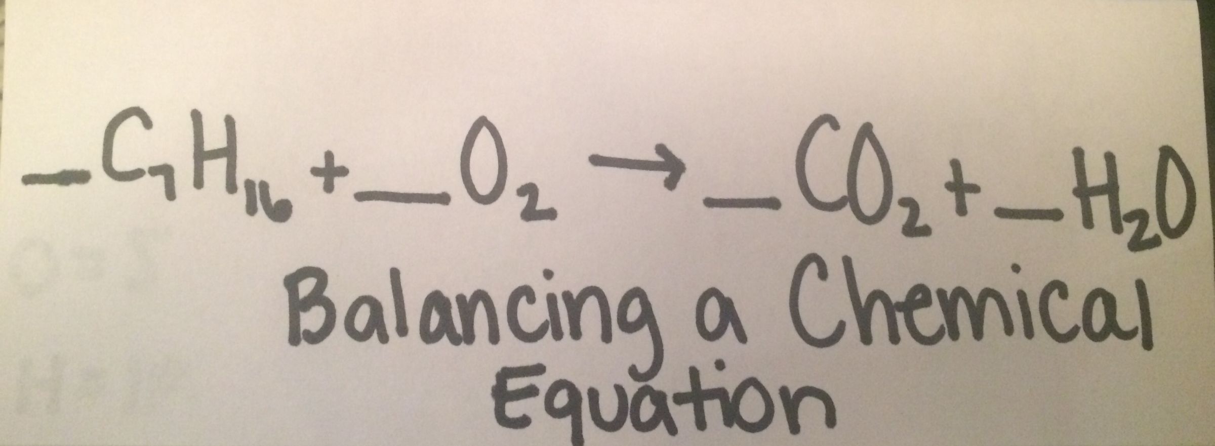 How to Balance a Chemical Equation (Final) : 4 Steps (with Pictures ...