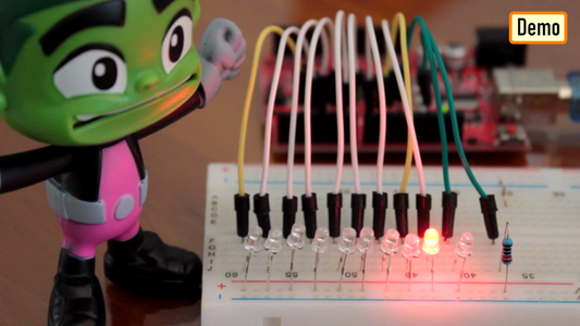Led Chaser Circuits Using Ic4017 And Arduino 11 Steps With Pictures