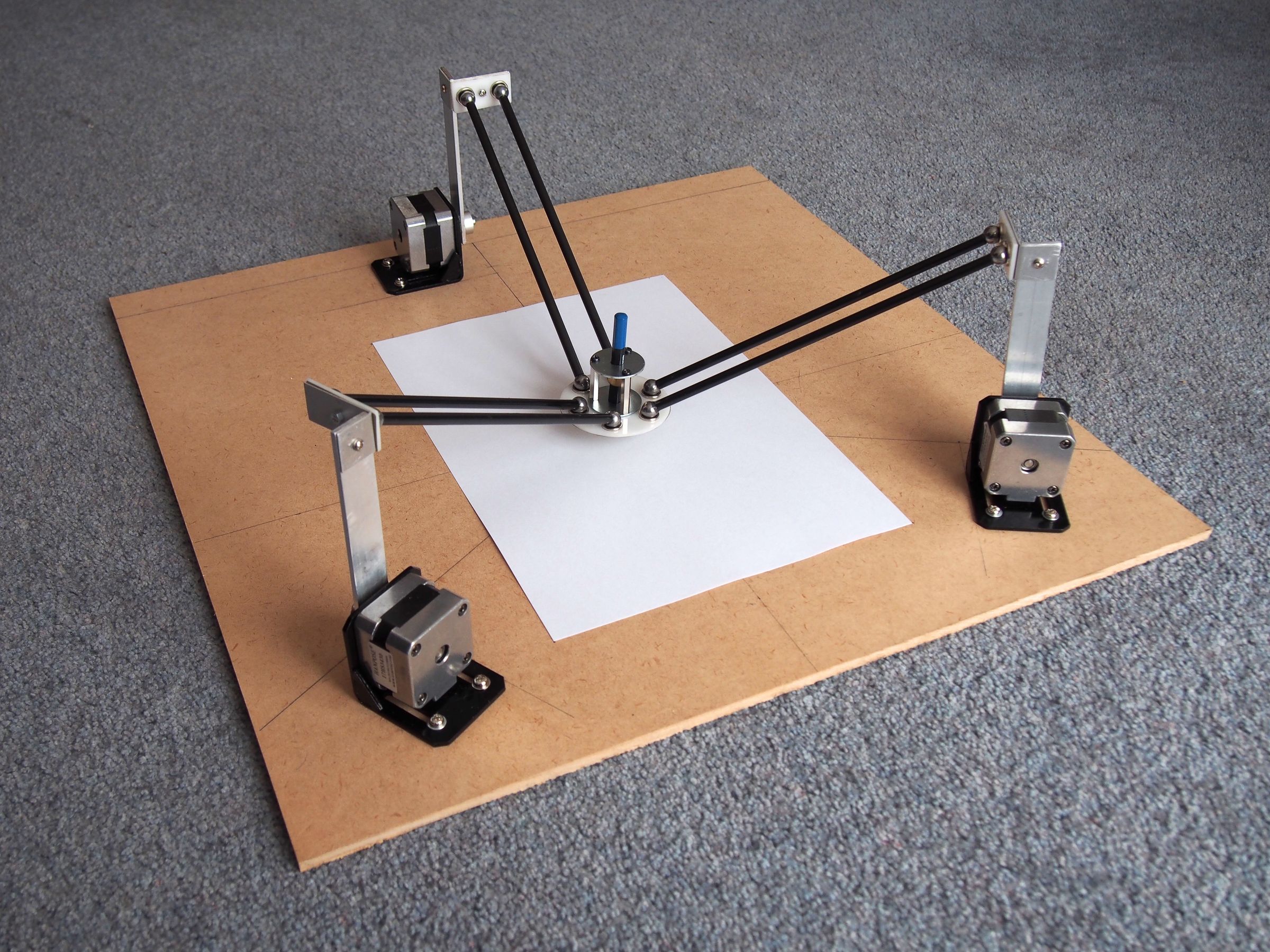 Delta Plotter : 11 Steps (with Pictures) - Instructables