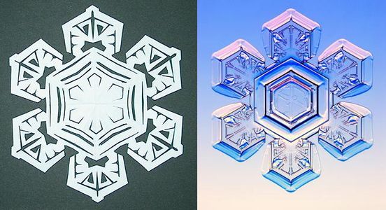 How to Make 6-Pointed Paper Snowflakes : 11 Steps (with Pictures ...