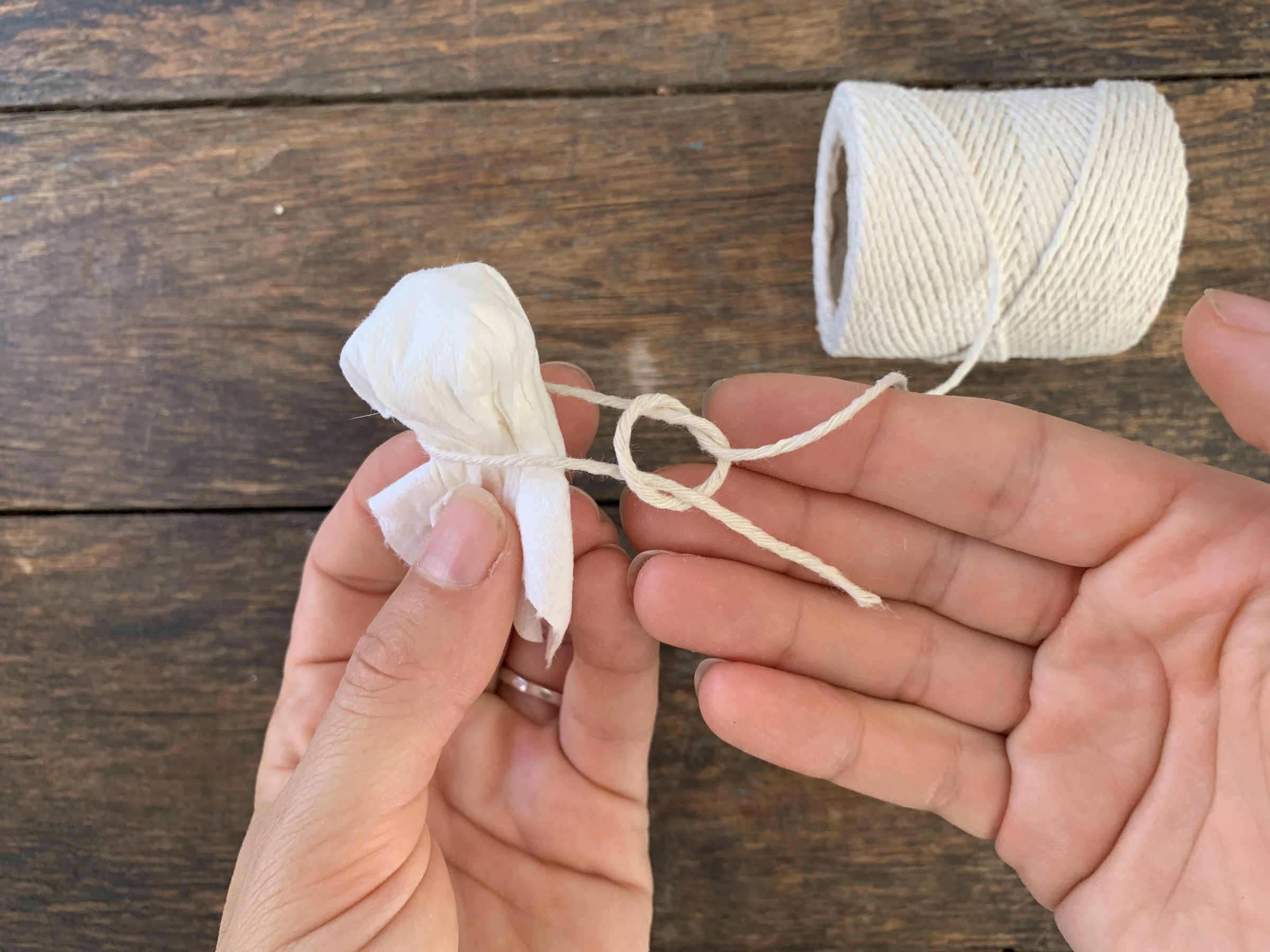 Simple Flying Toilet Paper Ghost Decoration : 5 Steps (with Pictures ...