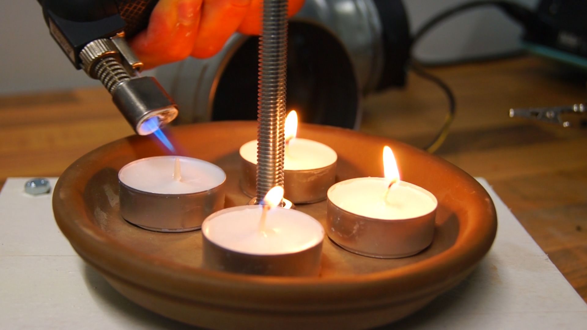 Clay Pot Heater With Fan - Powered by Candles (DIY) : 7 Steps (with ...