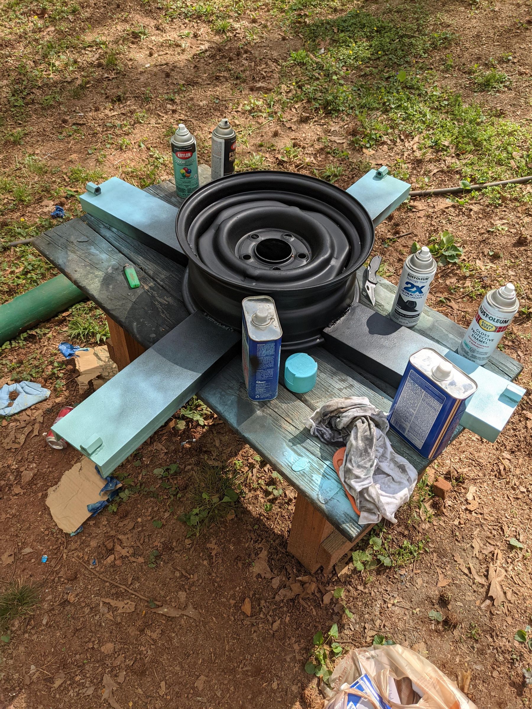 Giant Saw Blade Table! : 12 Steps (with Pictures) - Instructables