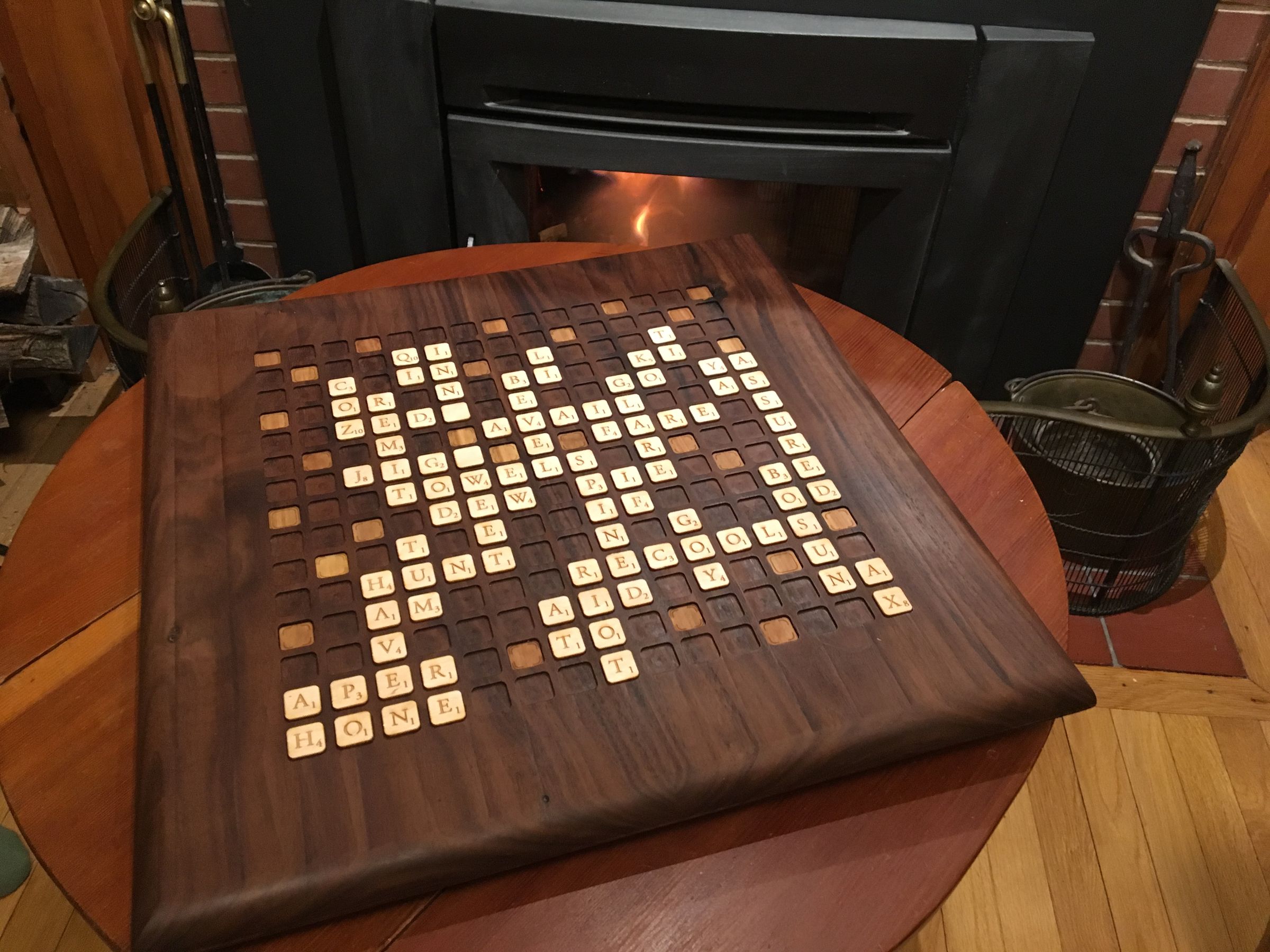Hardwood CNC Scrabble Board : 12 Steps (with Pictures) - Instructables