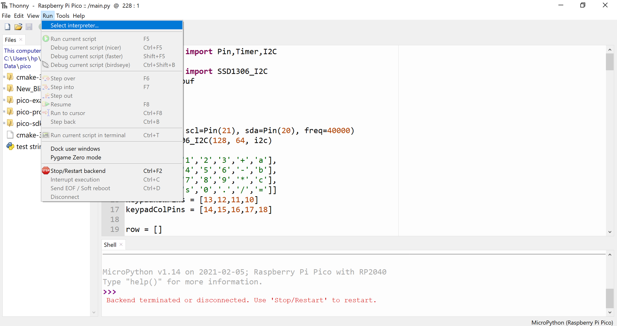 PiCalc: Raspberry Pi Pico Based Pocket Calculator : 15 Steps (with ...