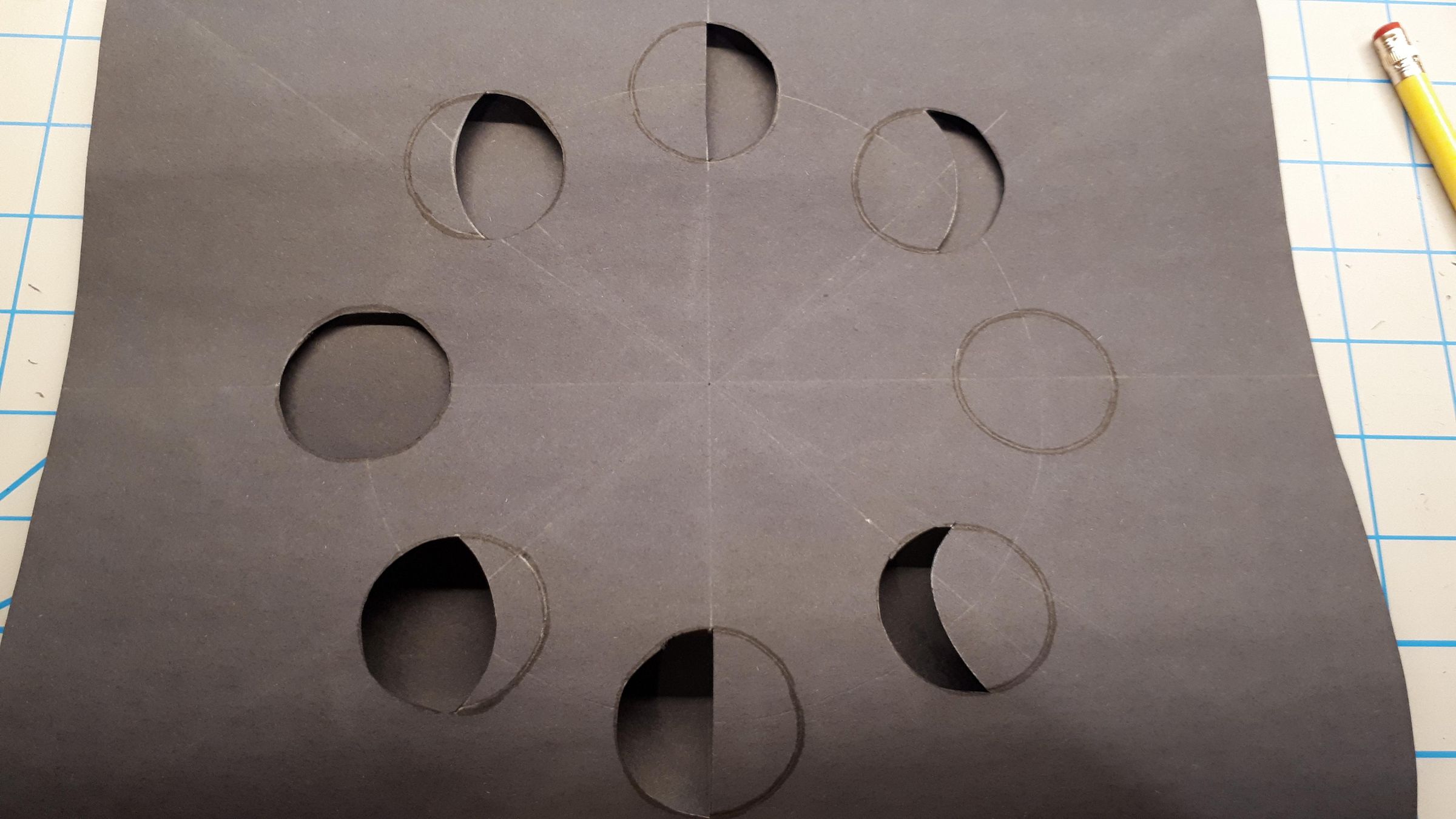 Phases of the Moon Wheel : 13 Steps (with Pictures) - Instructables