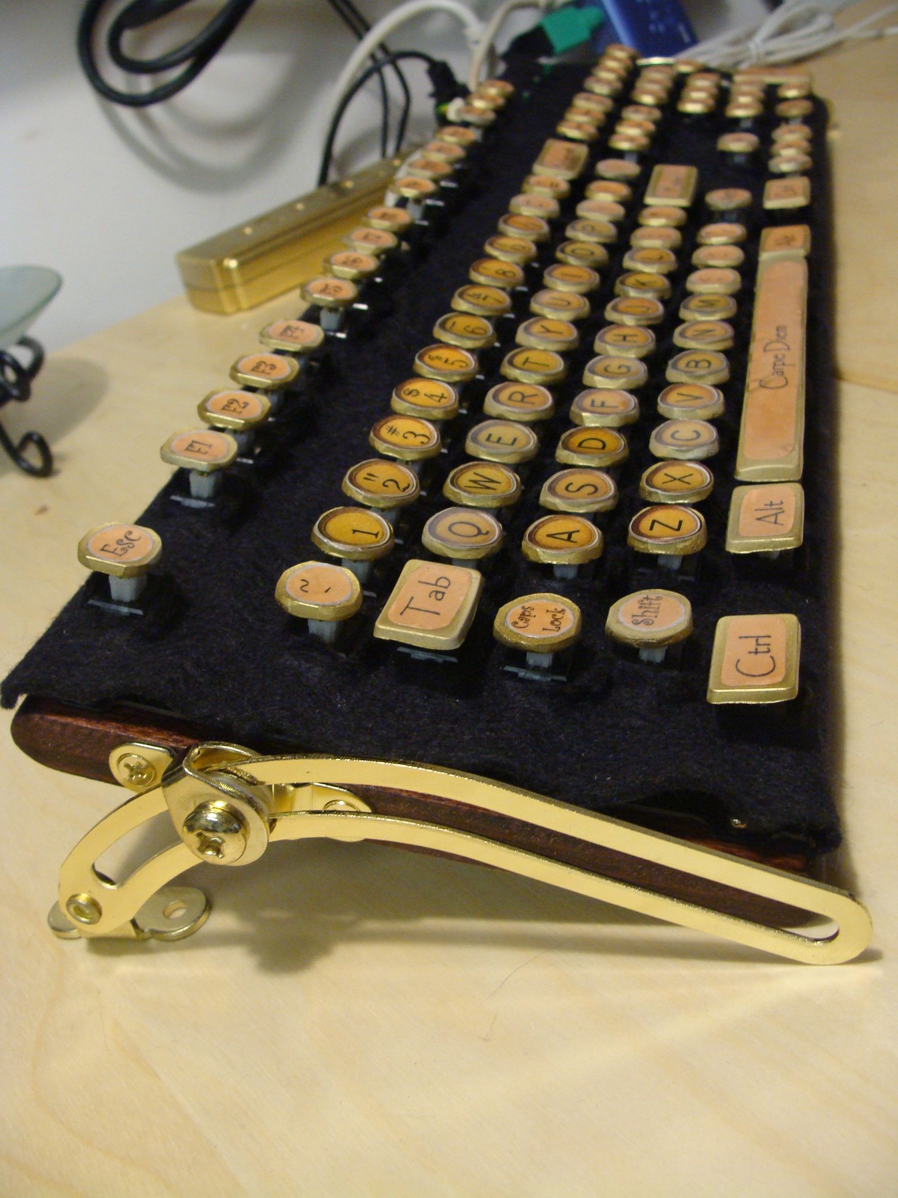 Cheap and Easy to Make Steampunk Keyboard : 7 Steps (with Pictures ...