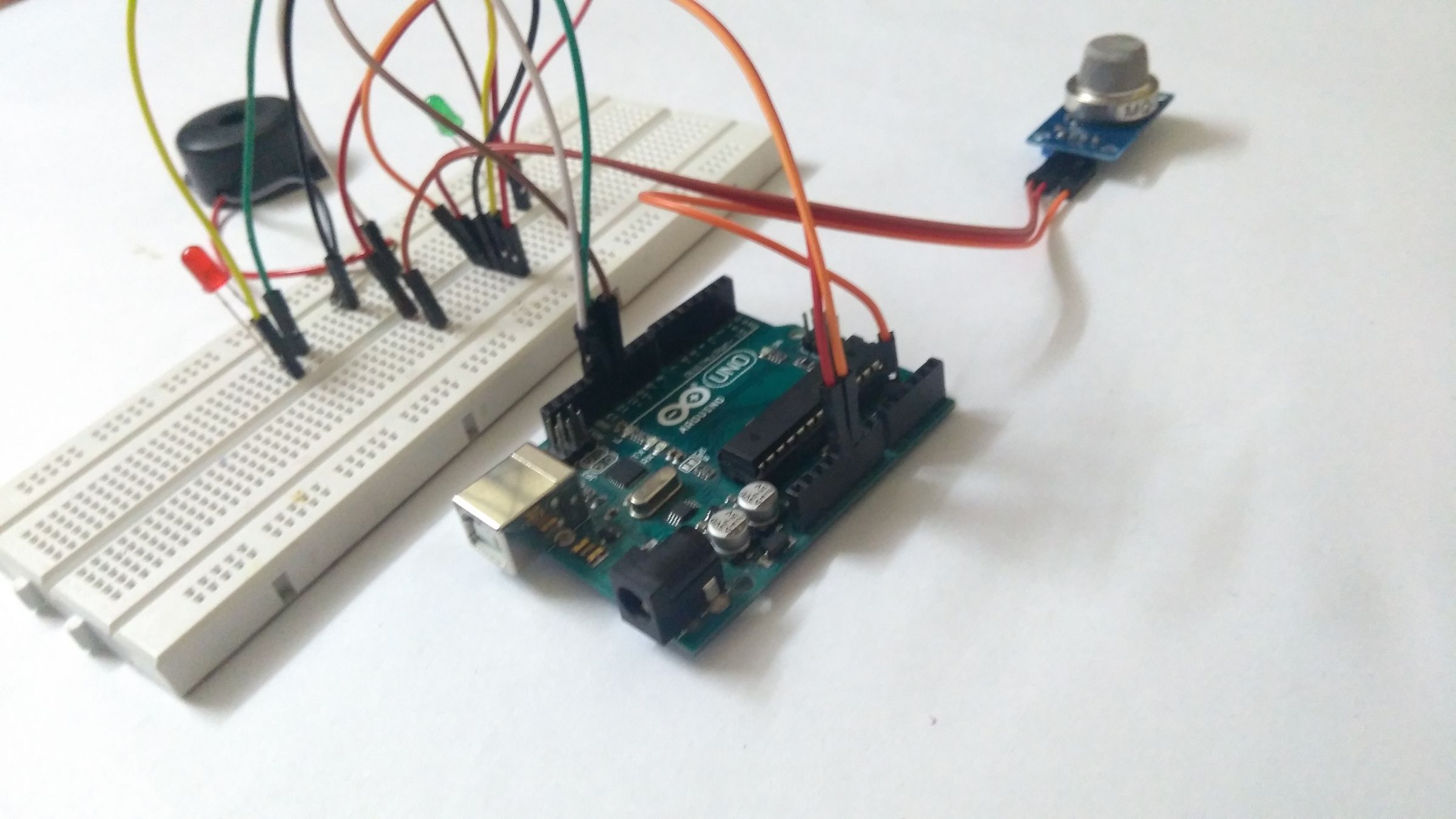 Gas Sensor Using Arduino : 4 Steps - Instructables