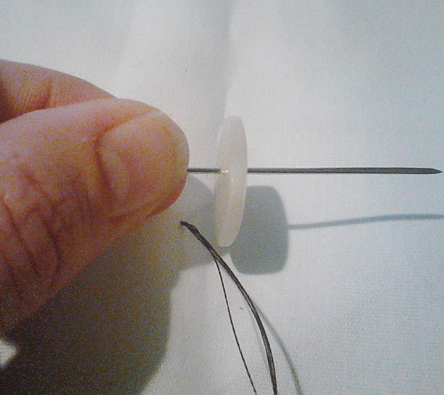 How to Professionally Sew on a Button by Hand : 14 Steps - Instructables