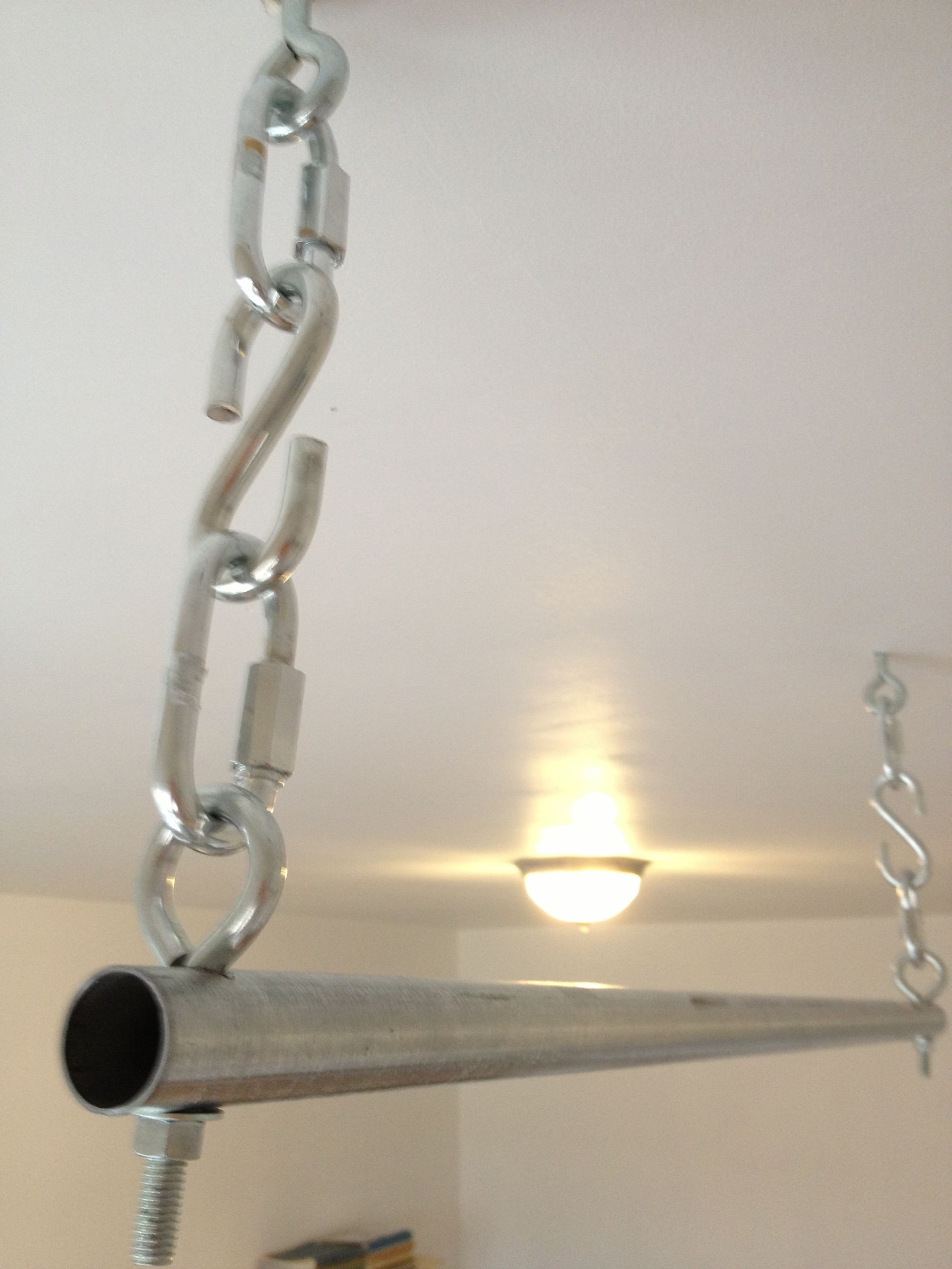 Ceiling Mounted Pull-up Bar : 4 Steps - Instructables