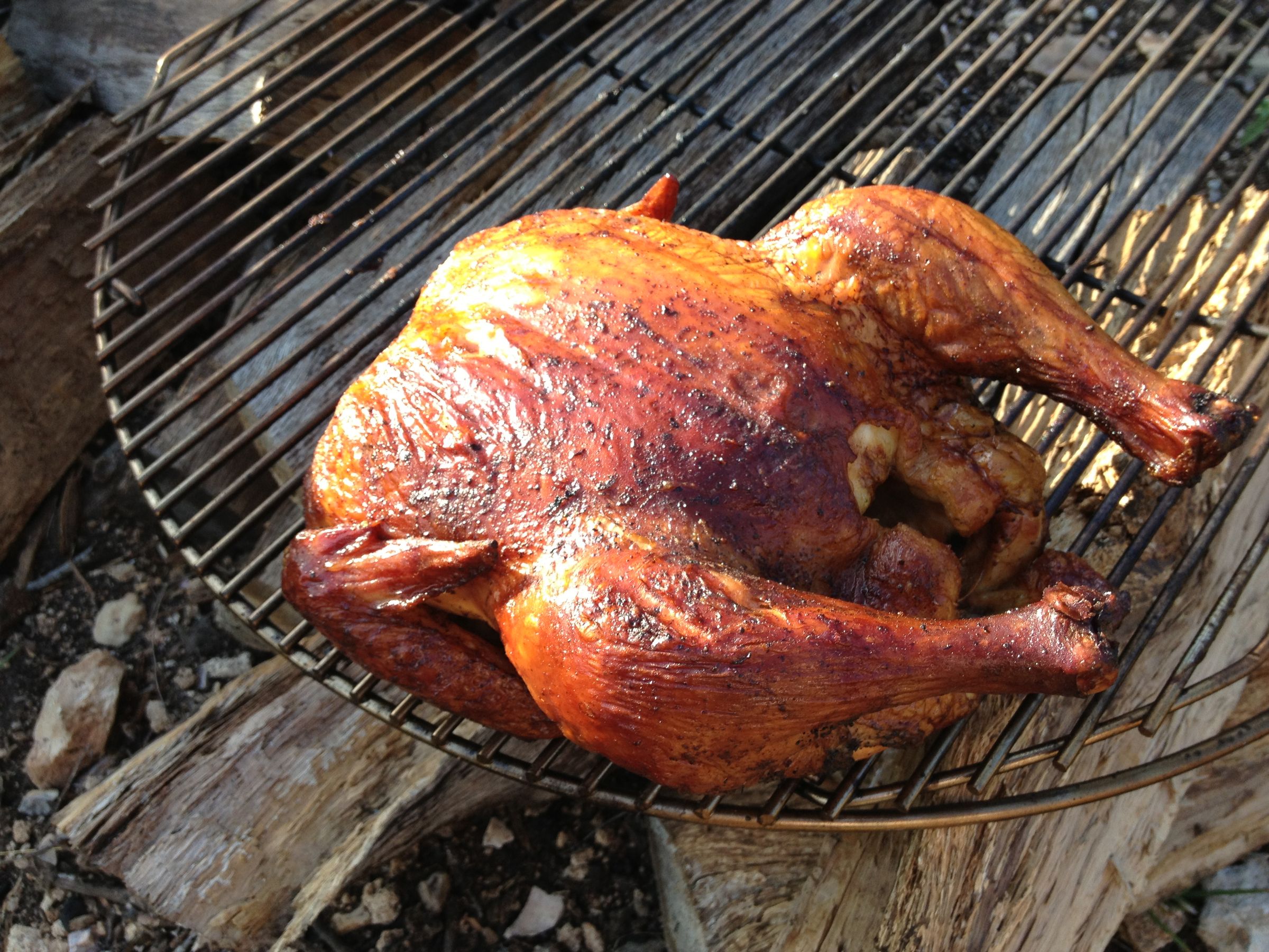 Cooking Meat Underground: Cheap BBQ Grill : 8 Steps - Instructables