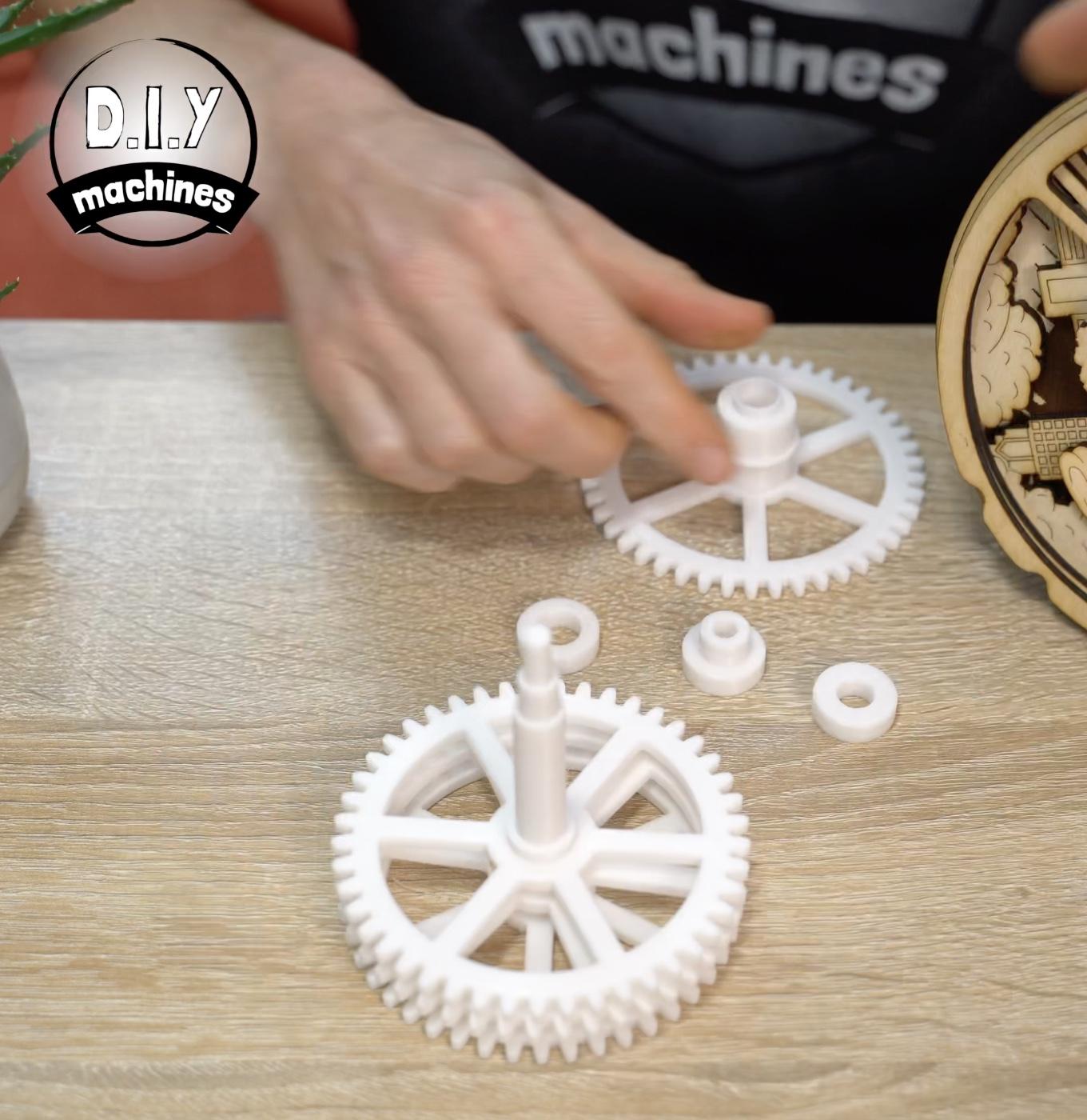 WeatherBot - a Motorised Weather Machine | 3D Printable, ESP32 ...