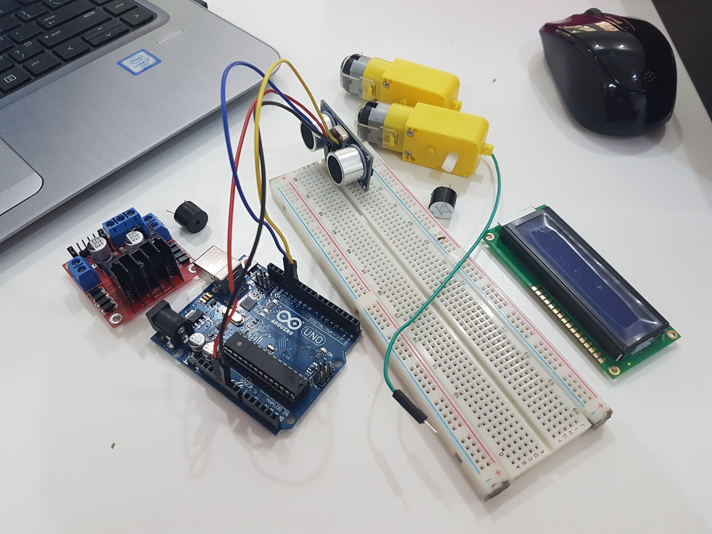 How to Make Automatic Door Opening Using Ultrasonic Sensor HRSC04 : 4 ...