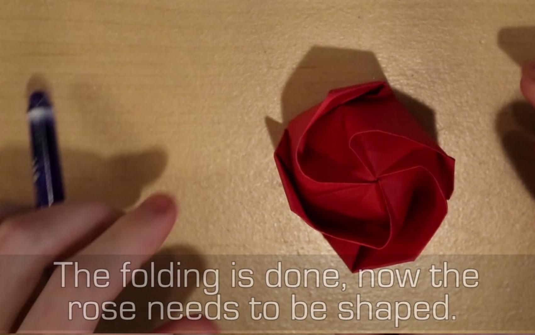 How to Make an Origami Rose : 14 Steps (with Pictures) - Instructables