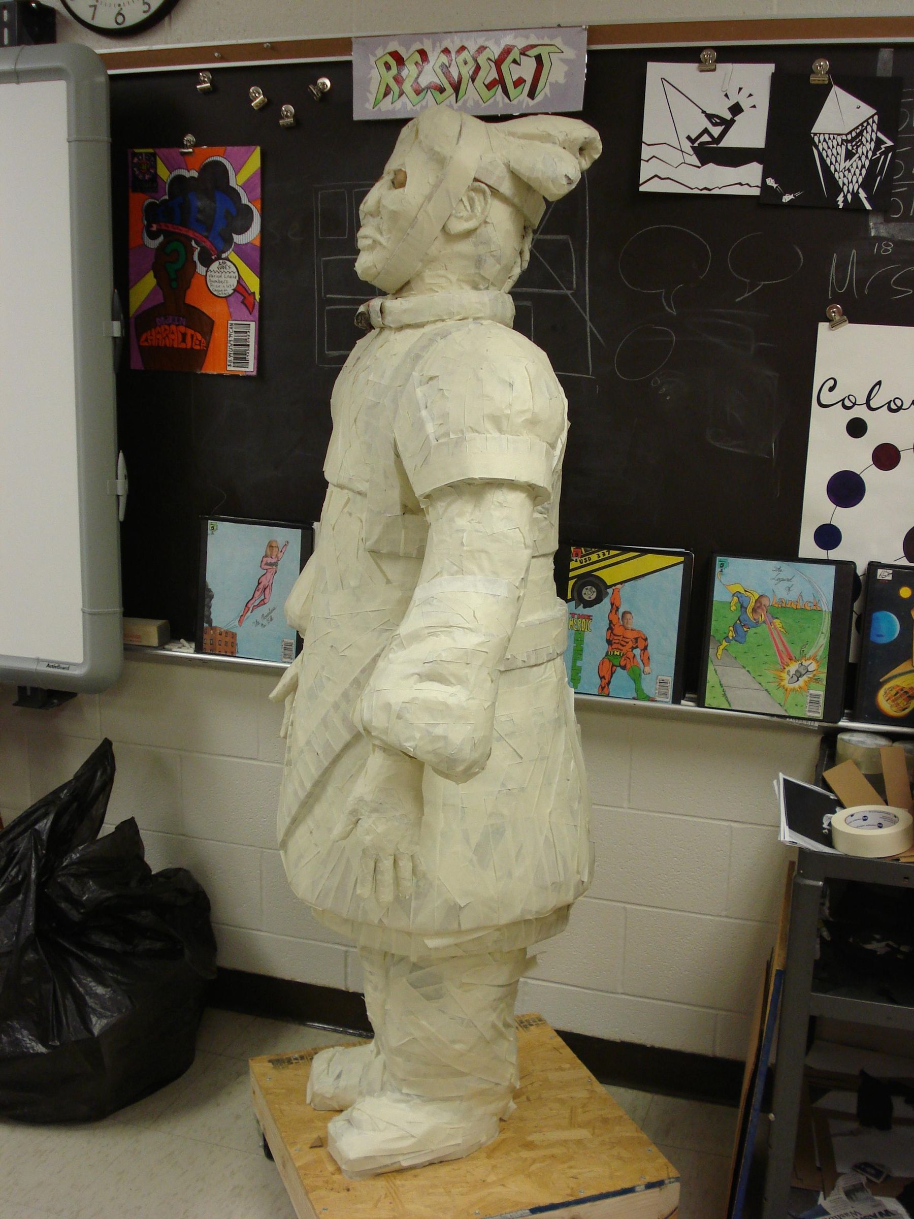Paper Mache Terracotta Warrior : 4 Steps (with Pictures) - Instructables