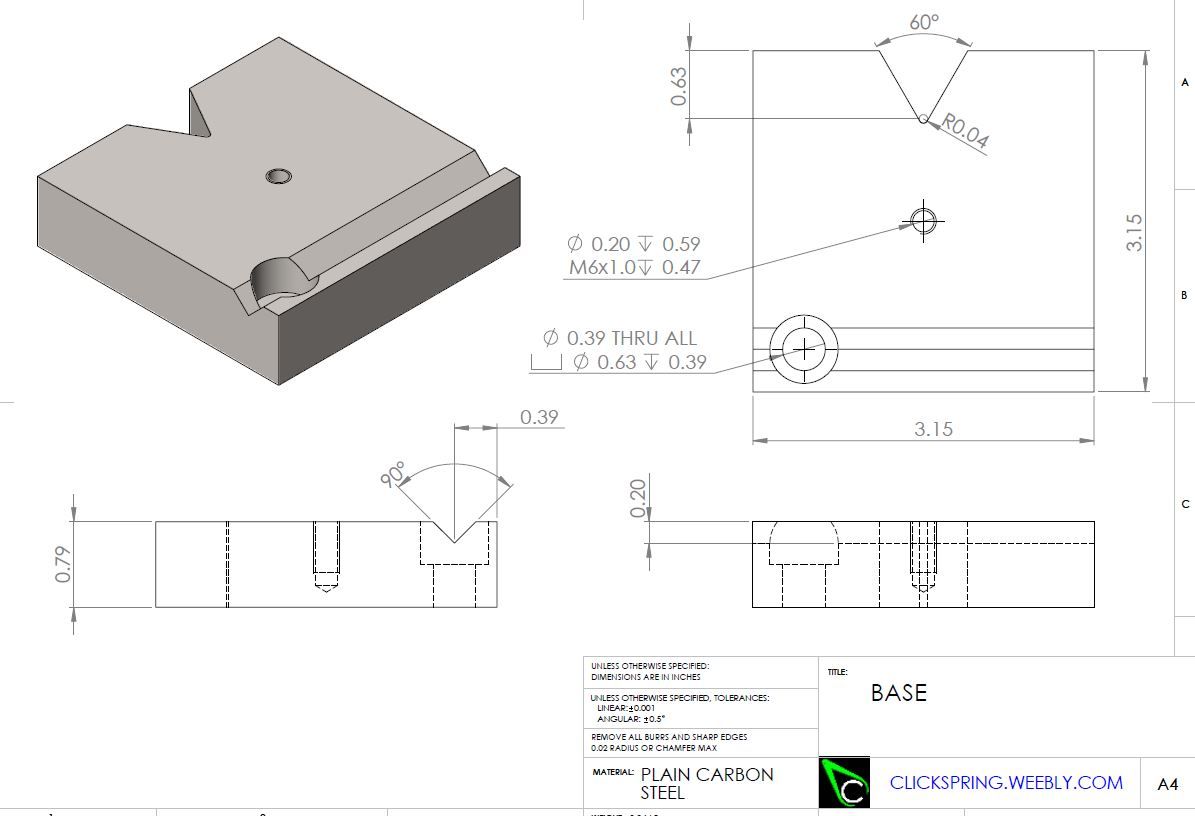 Machining a Finger Plate Clamping Tool : 11 Steps (with Pictures ...