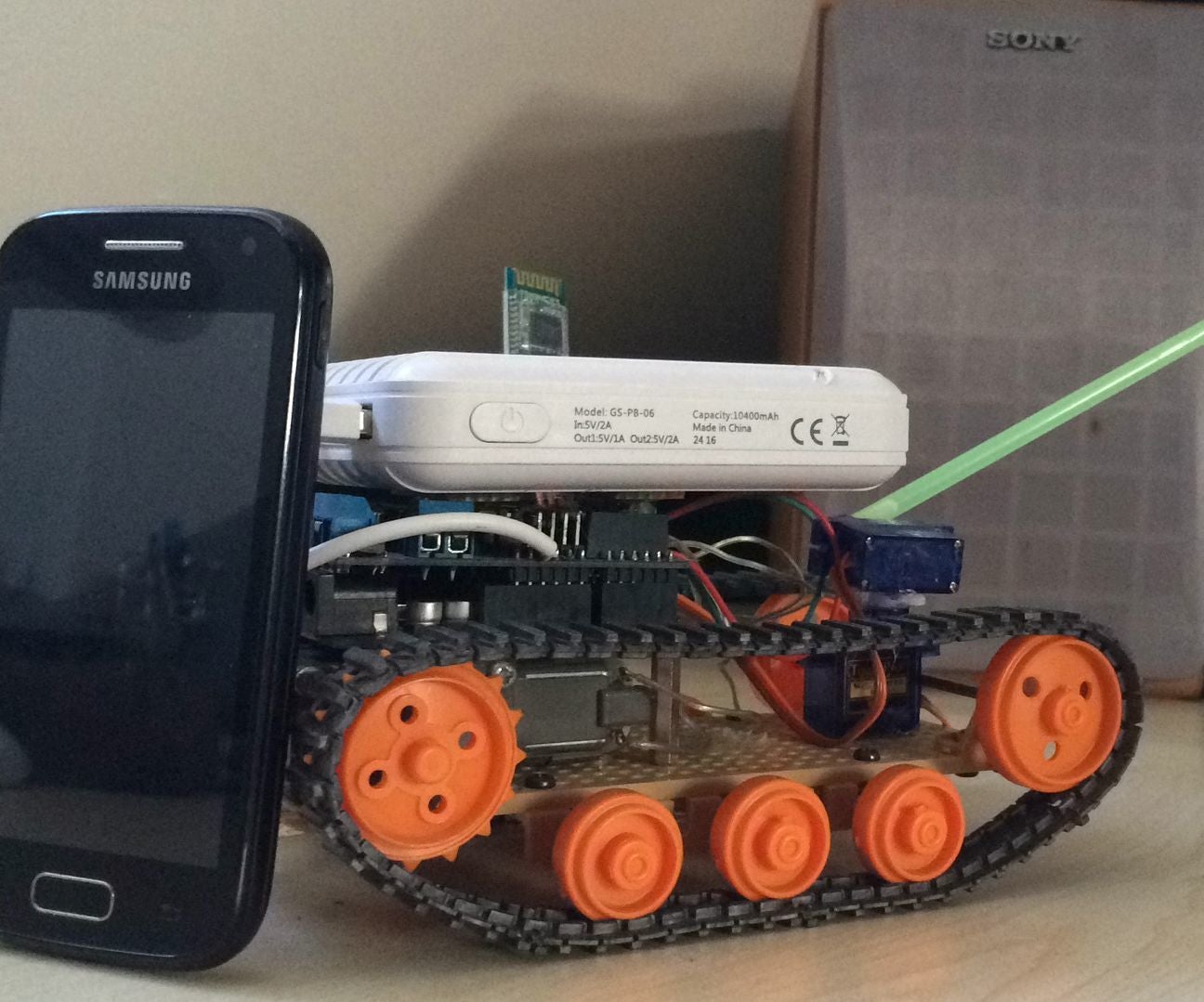 Arduino Bluetooth Controlled Tank 10 Steps With Pictures Instructables 0744