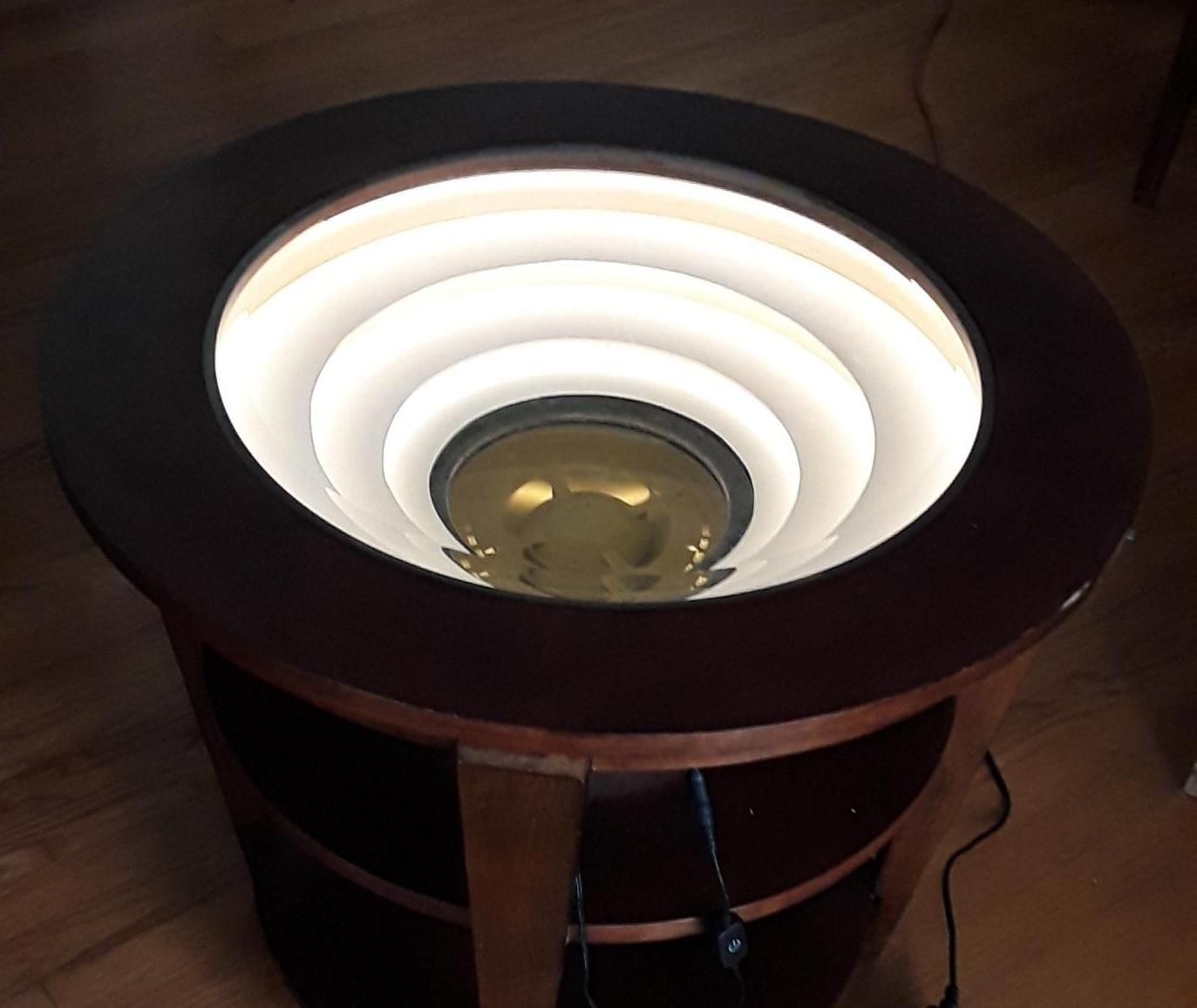 Compass Display Table With Indirect Lighting : 6 Steps (with Pictures ...