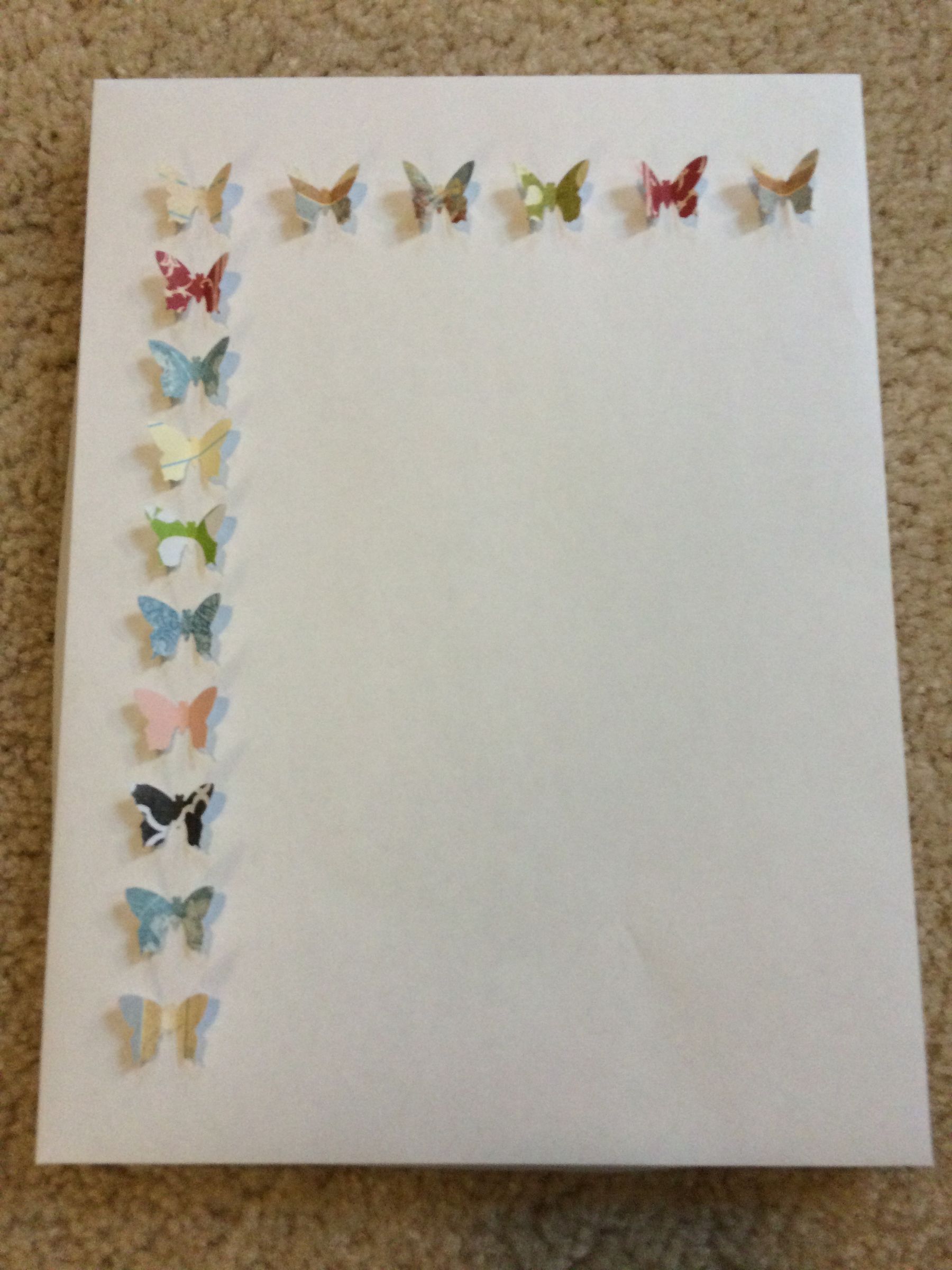Paper Butterfly Wall Decor : 6 Steps (with Pictures) - Instructables