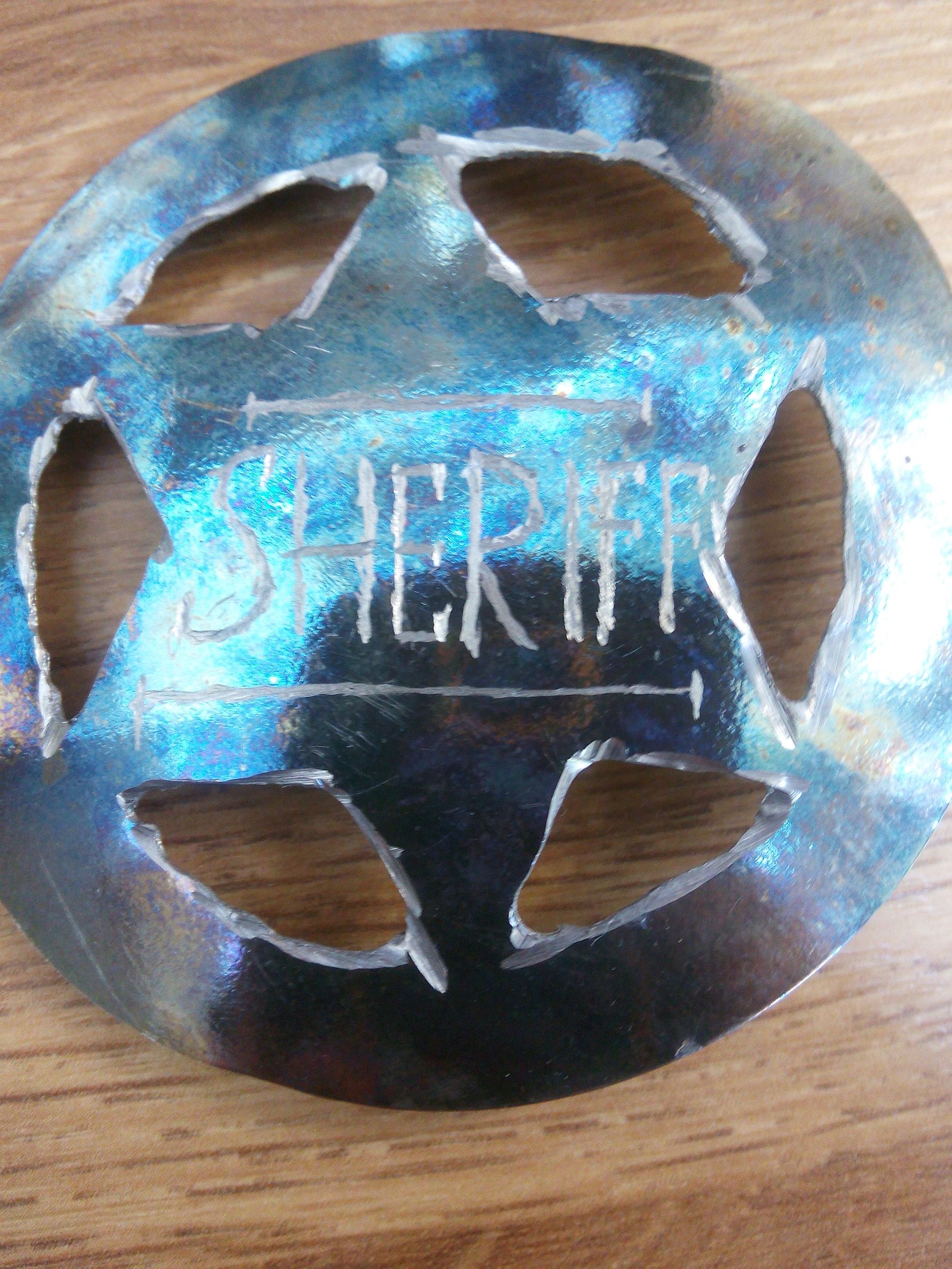 Sheriff Badge : 8 Steps (with Pictures) - Instructables