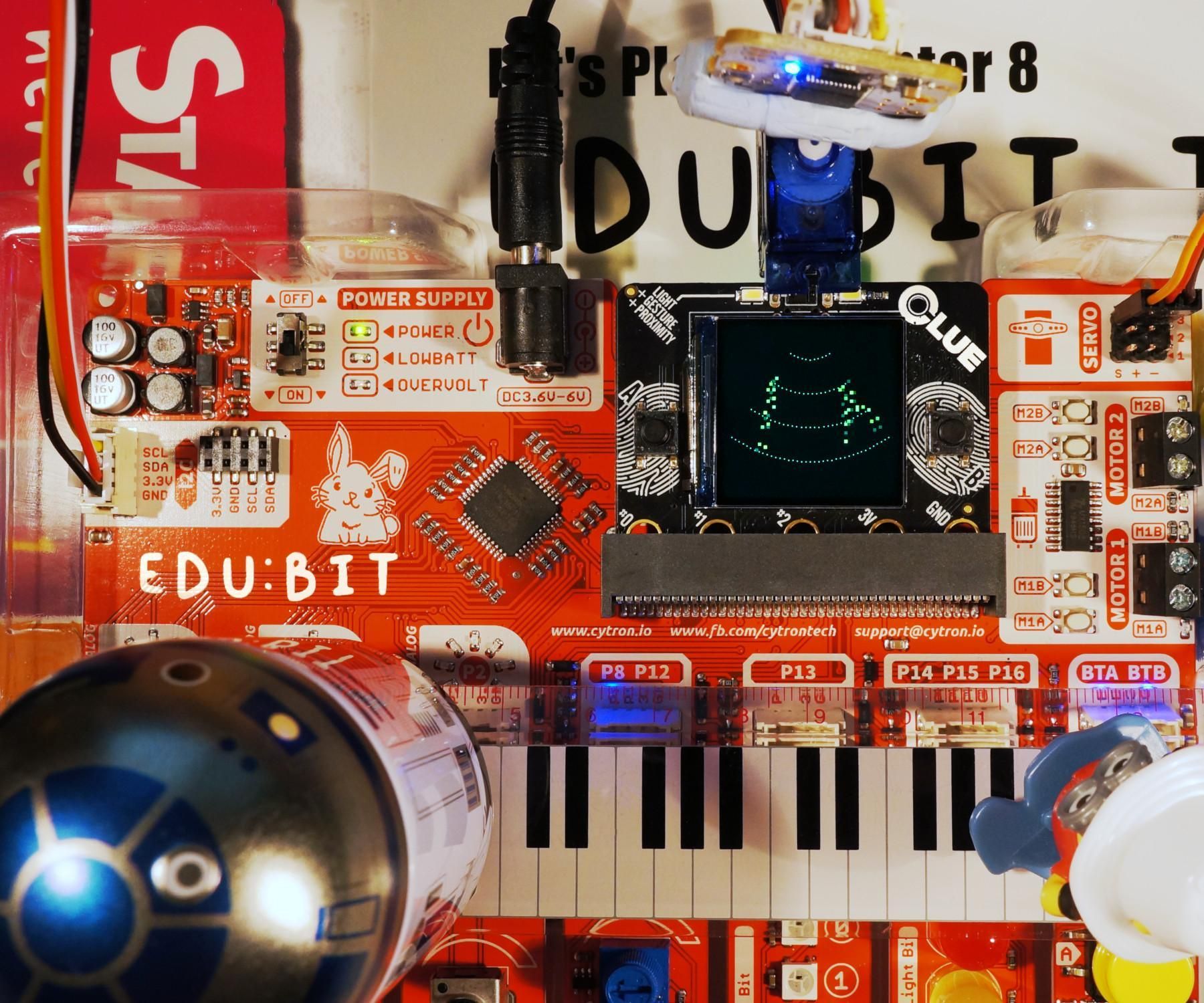 Using the Cytron Edu:bit With the Adafruit CLUE : 5 Steps - Instructables
