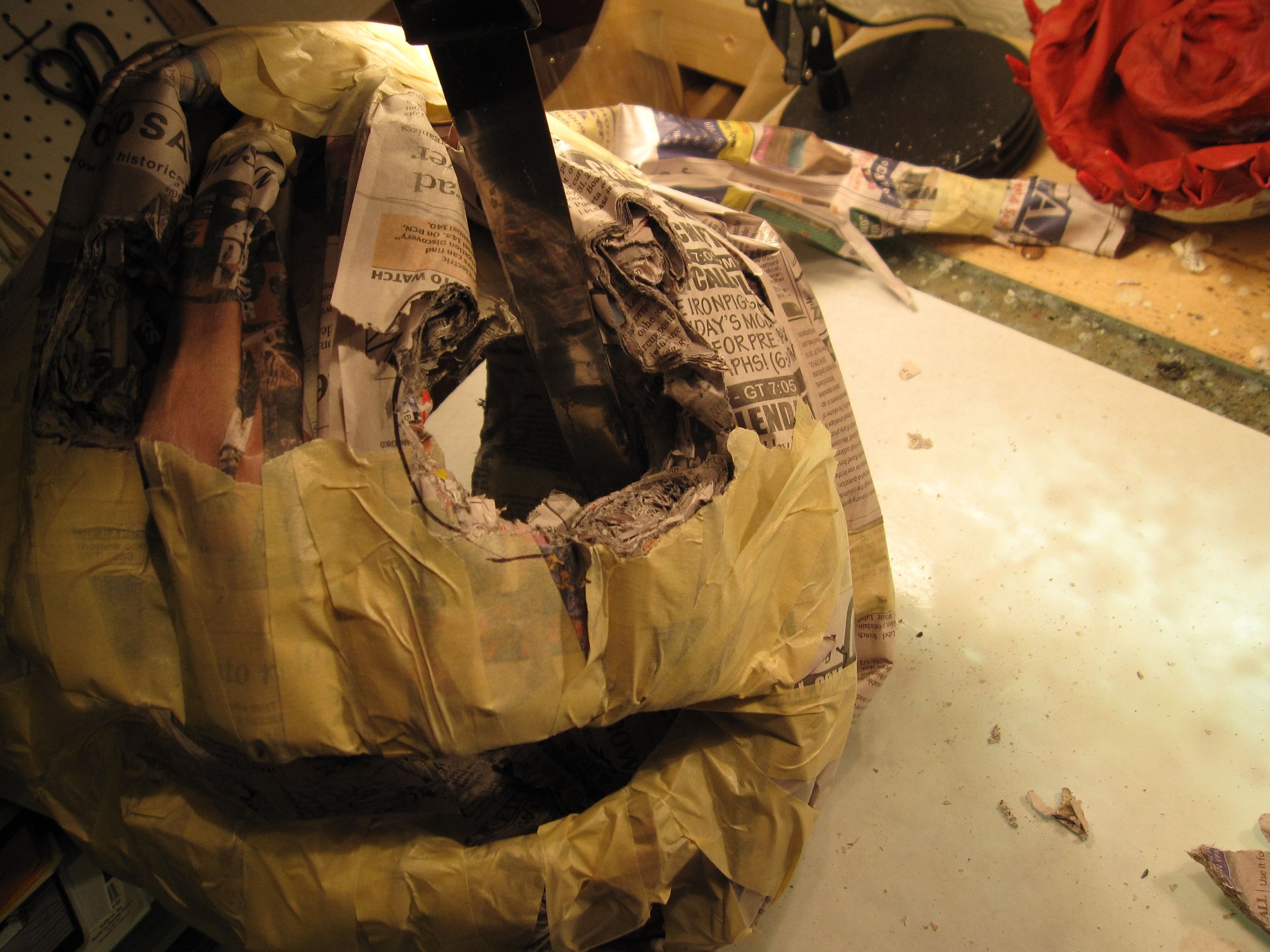 Papier Mache Jack-o-lantern (with Pictures) - Instructables