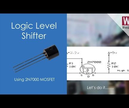 Logic Level Shifter Using 2N7000 - Instructables