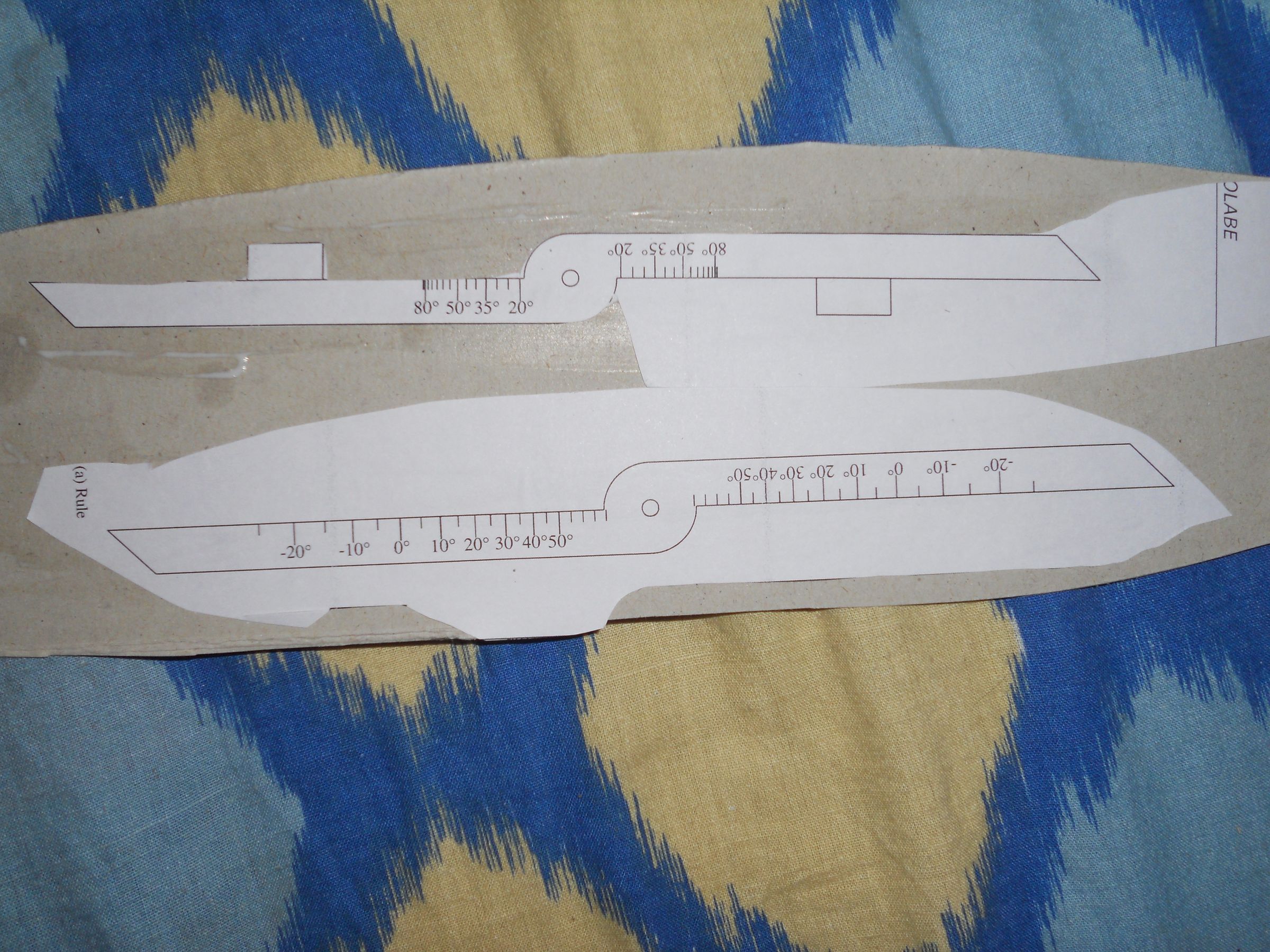 ASTROLABE - Made Using Paper (medieval Astronomical Instrument) : 4 ...