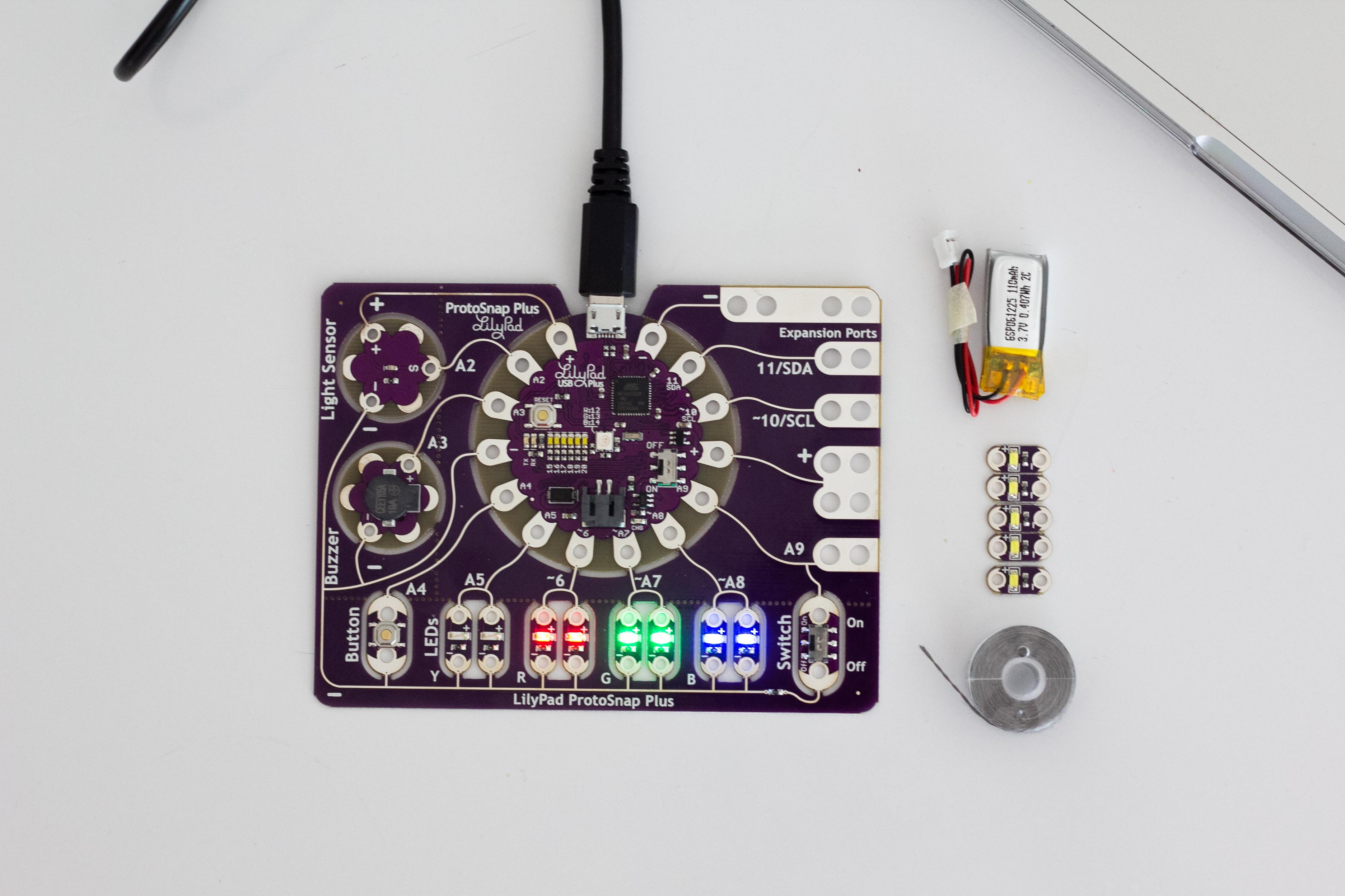 LilyPad Embroidery : 9 Steps (with Pictures) - Instructables