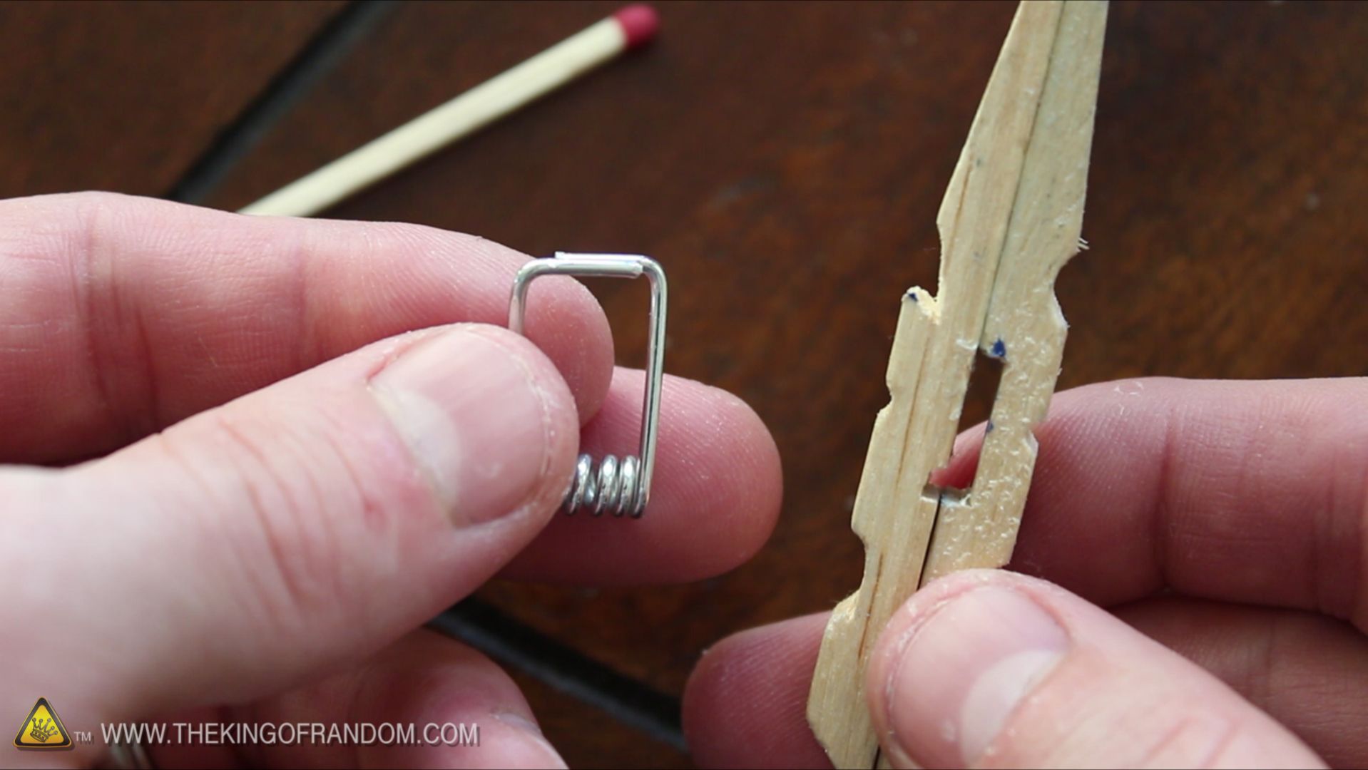 Mini Matchstick Gun - the Clothespin Pocket Pistol : 8 Steps (with ...