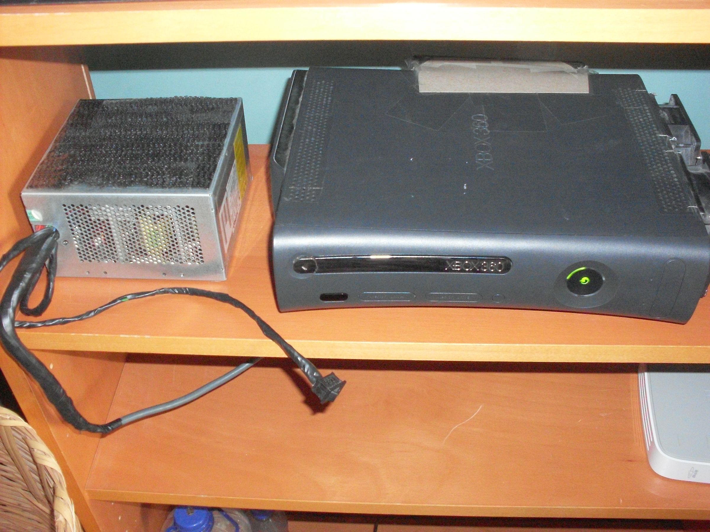 ATX Power Supply for an Xbox360 and Xbox 360 Cooling Mod! : 3 Steps ...