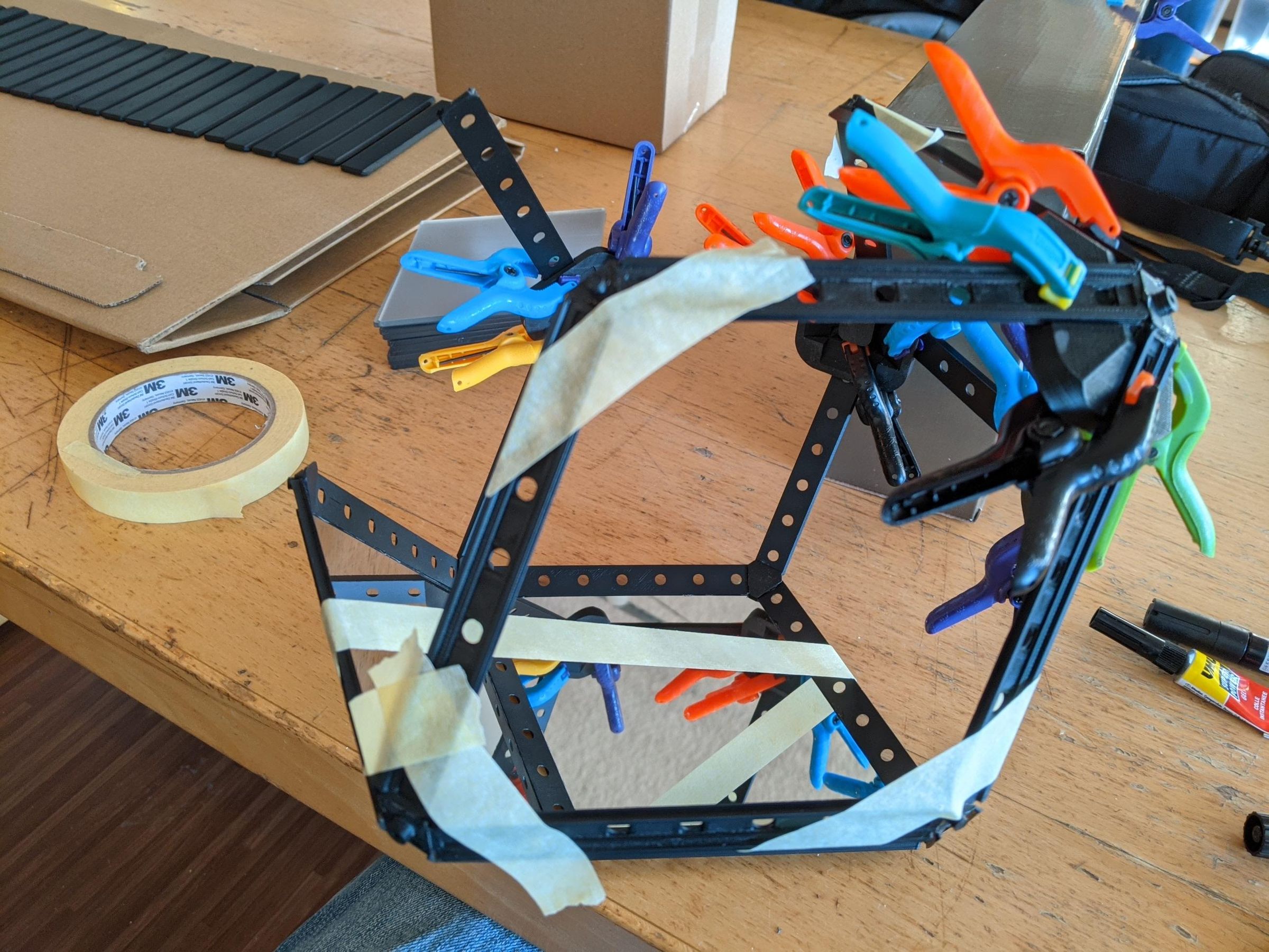 Rhombic Dodecahedron Infinity Lamp : 11 Steps (with Pictures ...