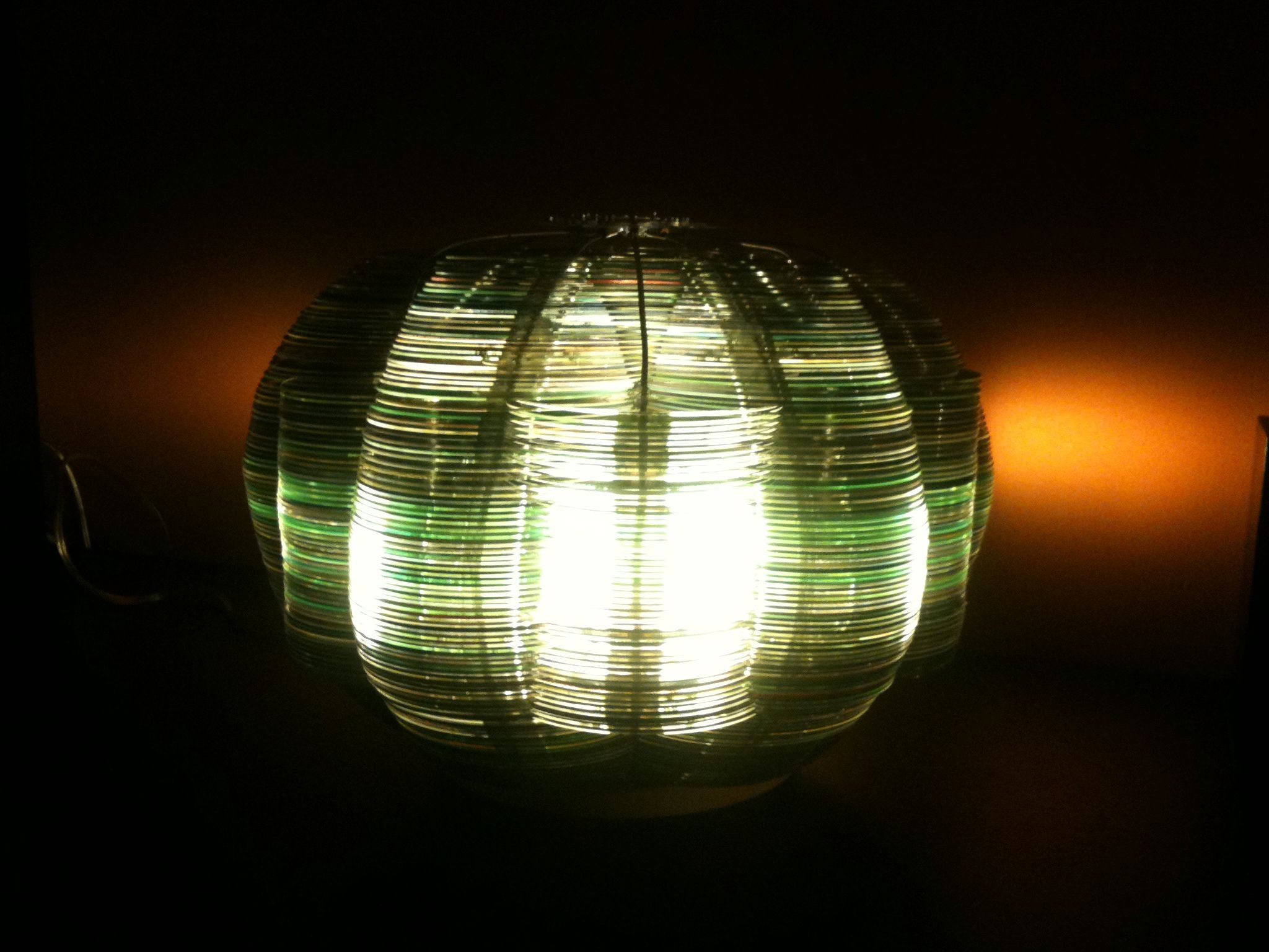 Recycled CDs Lamp : 5 Steps (with Pictures) - Instructables