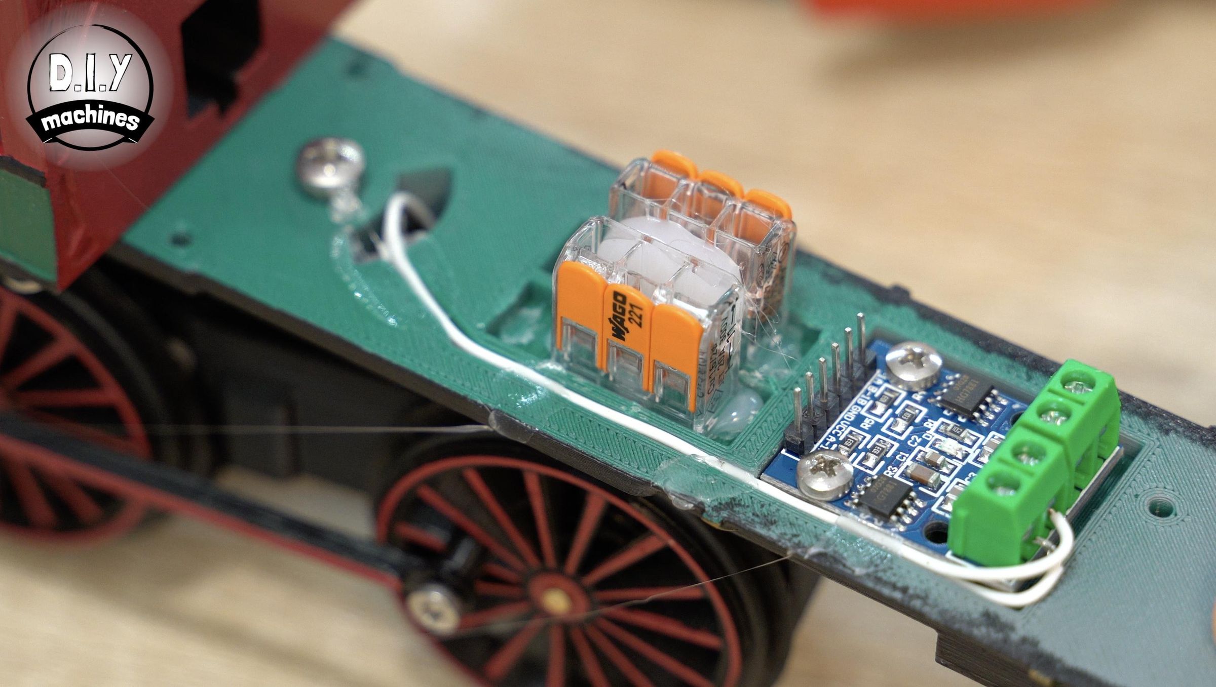 3D PRINT a STEAM TRAIN 🚂 With Live Camera Streaming and Wifi Controls ...