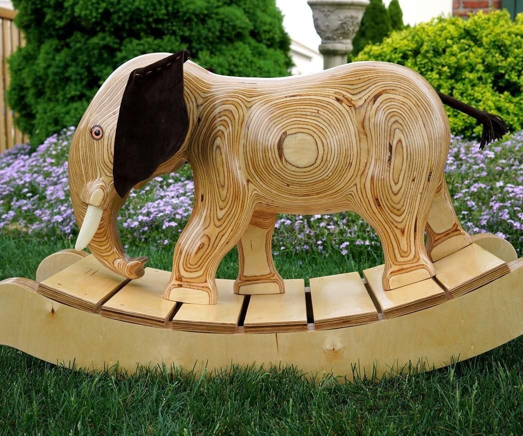 Keepsake Plywood Rocking Elephant : 7 Steps (with Pictures) - Instructables