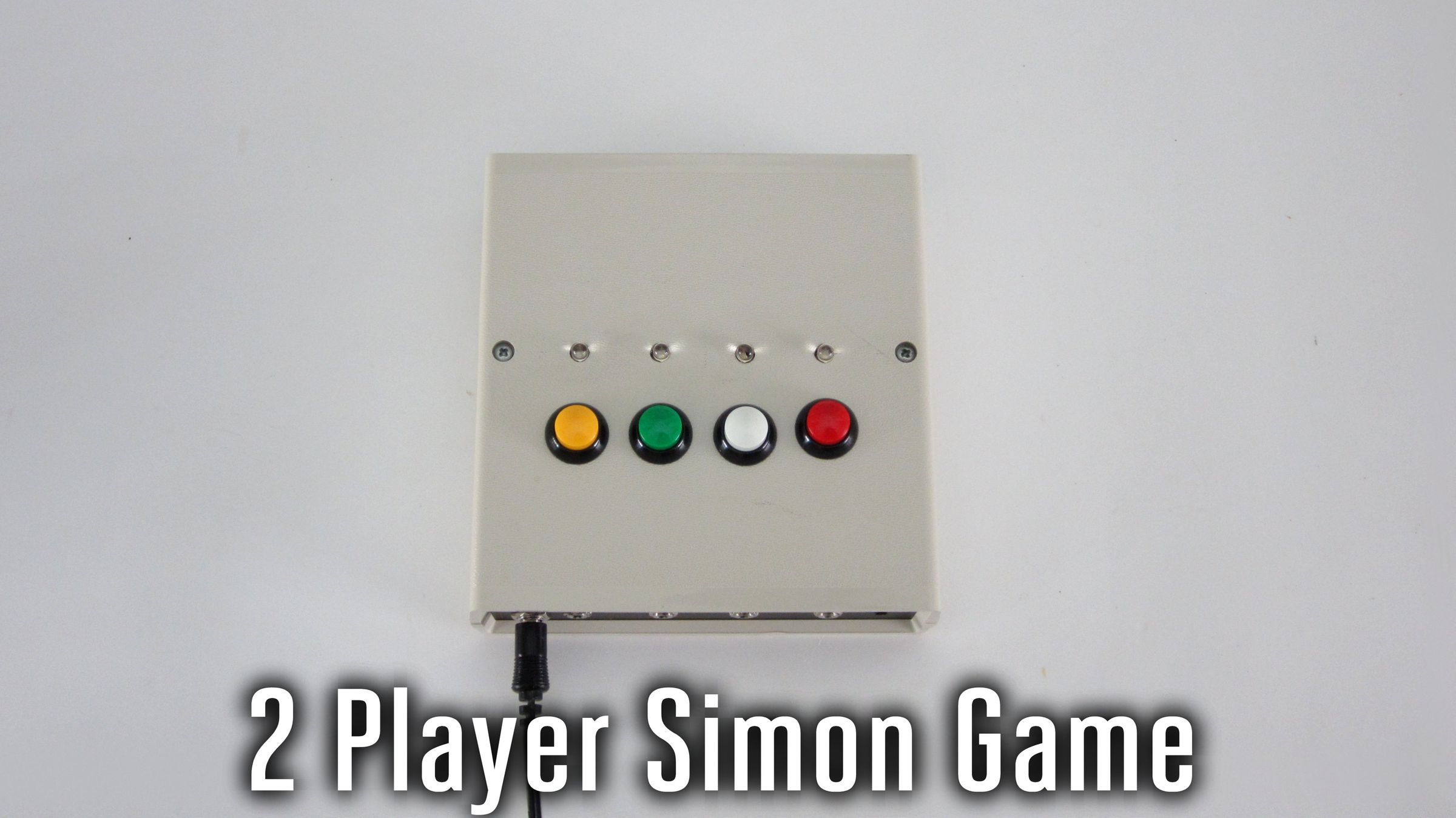 Two Player Simon Memory Game With External Switches : 12 Steps (with ...