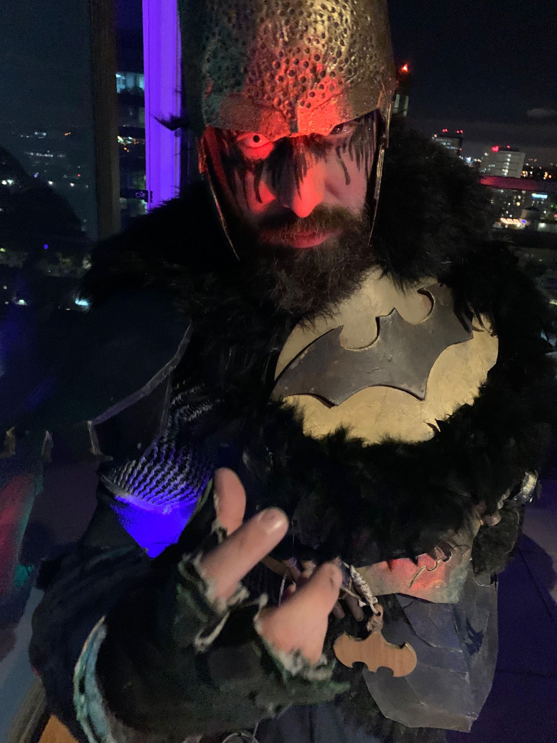 Viking Batman Mashup Costume "Bat-king" : 8 Steps (with Pictures ...