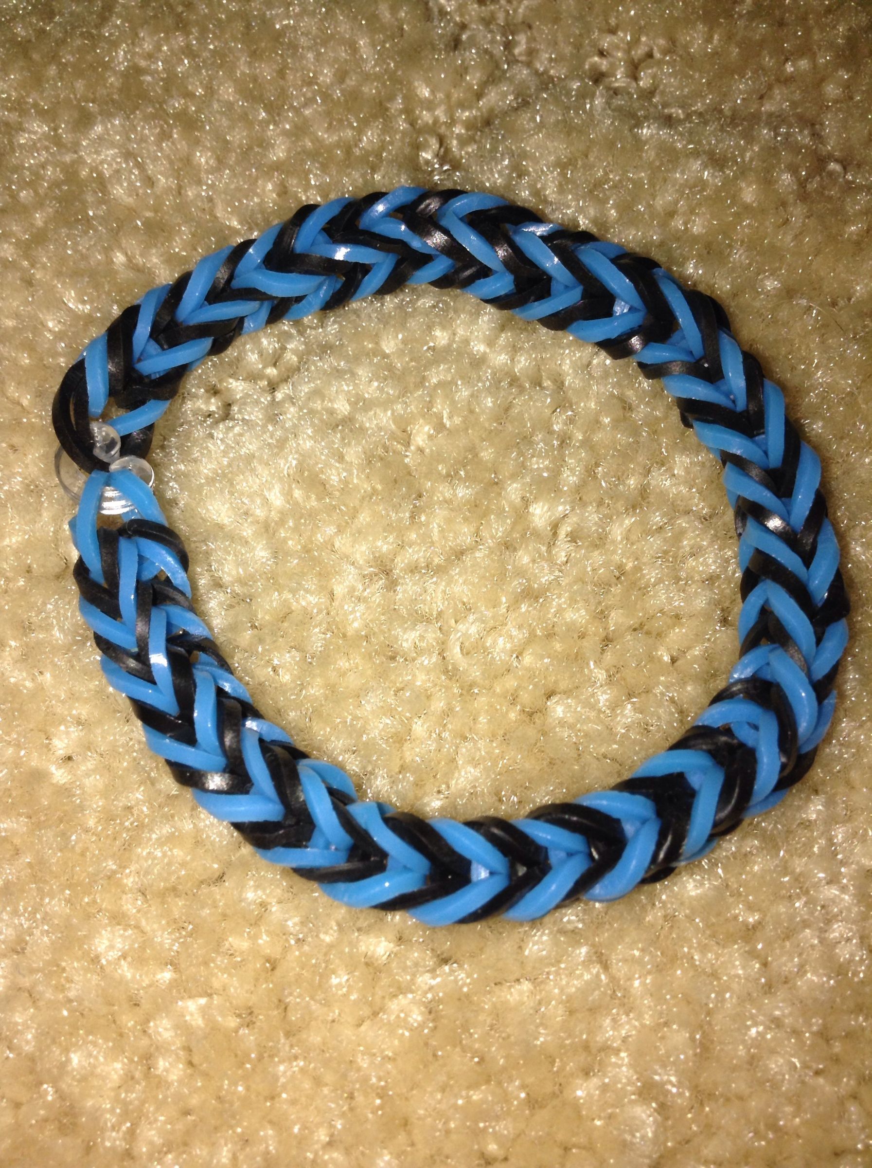Rainbow Loom Fishtail Braclet : 5 Steps - Instructables