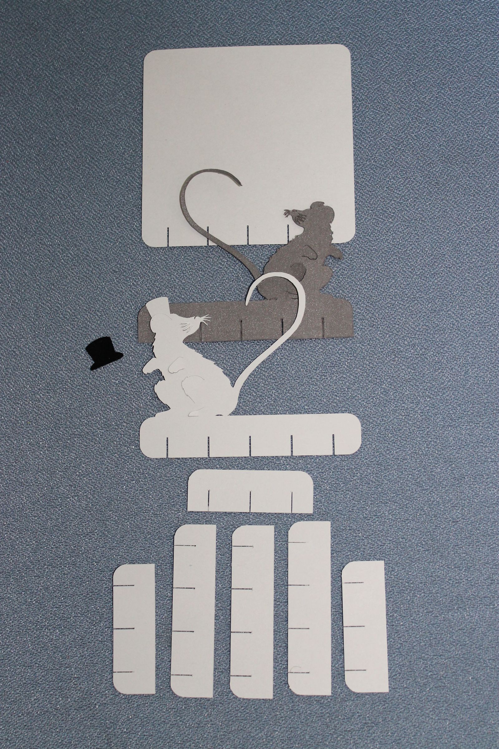 Rats in Love Standing Pop-up Card : 4 Steps (with Pictures) - Instructables