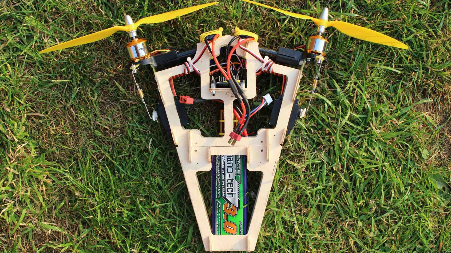 Bicopter A2212 1400Kv Motors Multiwii Fc : 4 Steps (with Pictures ...