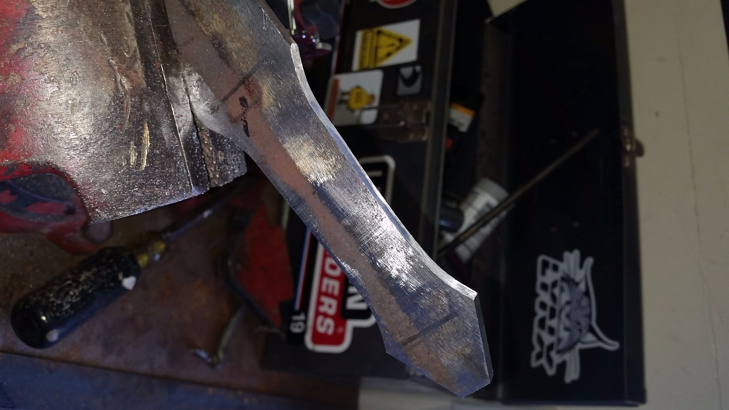 Bowie Knife From Leaf Spring : 9 Steps (with Pictures) - Instructables