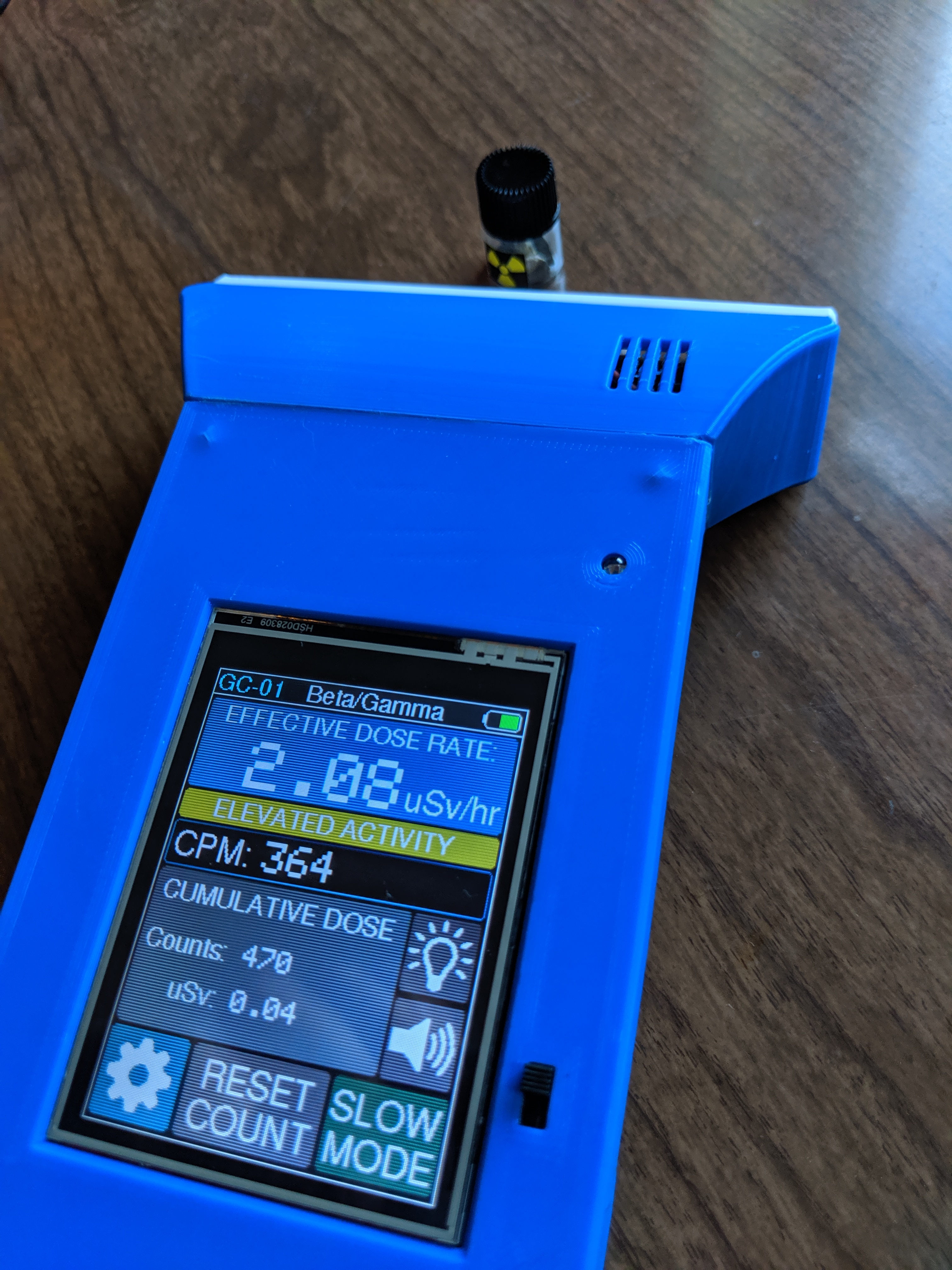 DIY Geiger Counter With an ESP8266 and a Touchscreen : 4 Steps (with ...