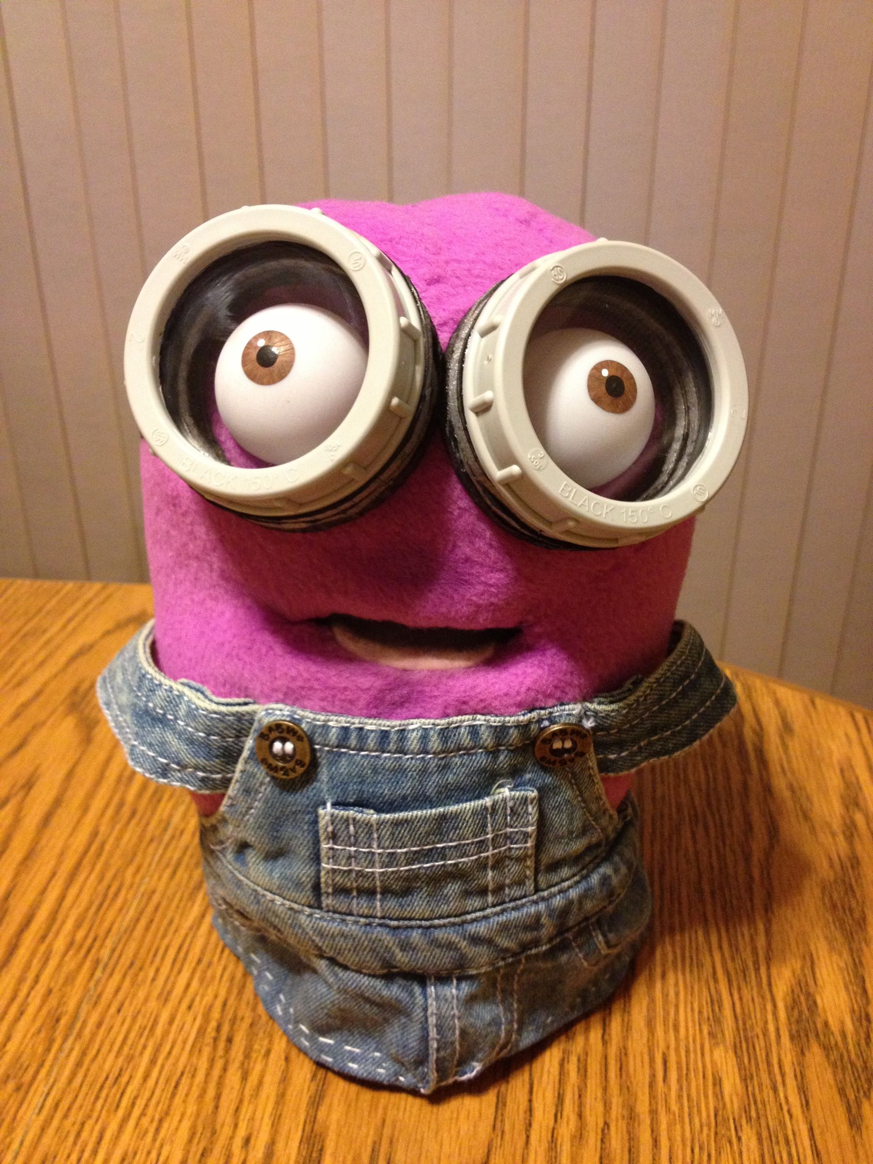 Custom Made Purple Minion Puppet : 14 Steps (with Pictures) - Instructables