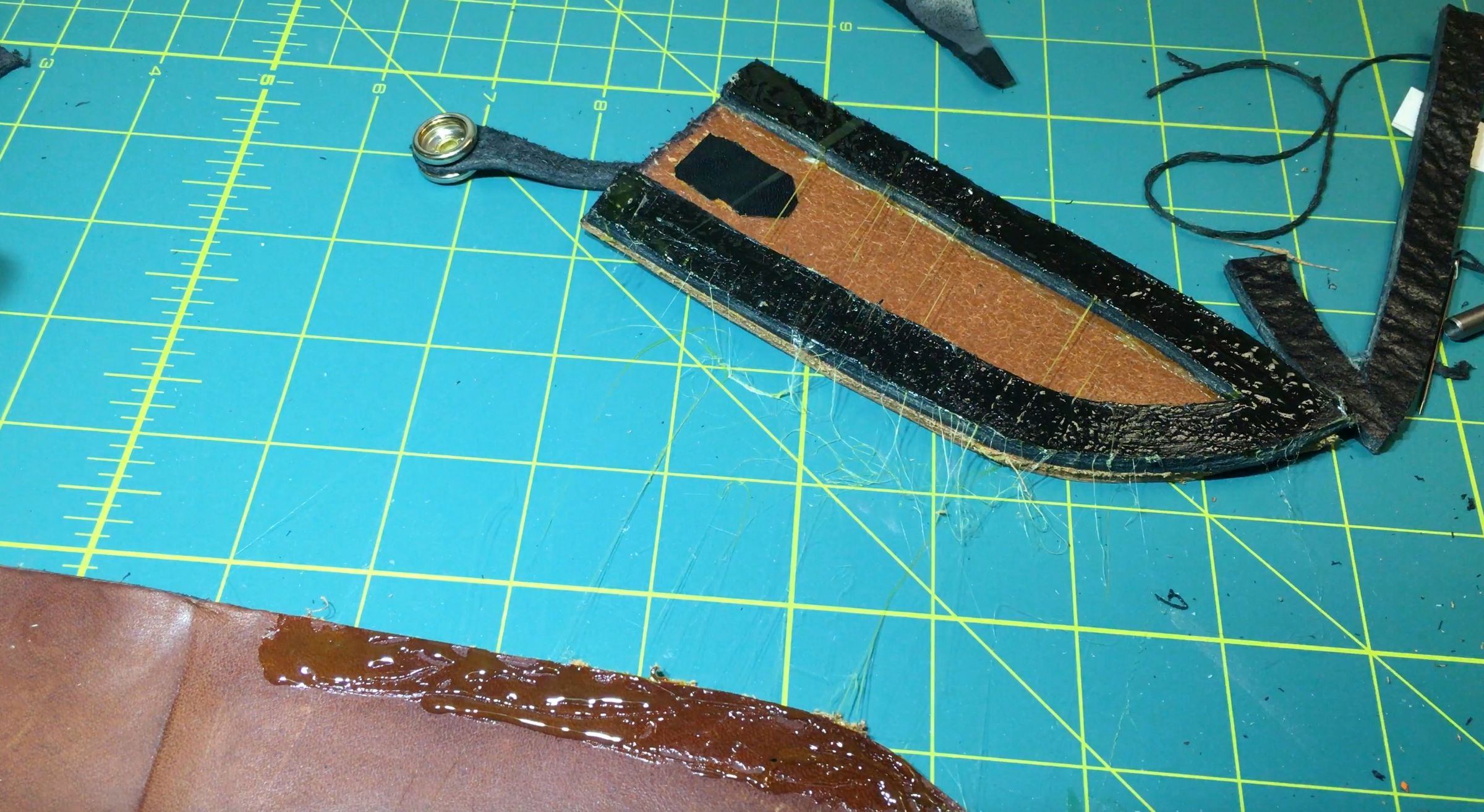 Make an Amazing Leather Sheath for a Knife! Beginner Friendly! : 13 ...