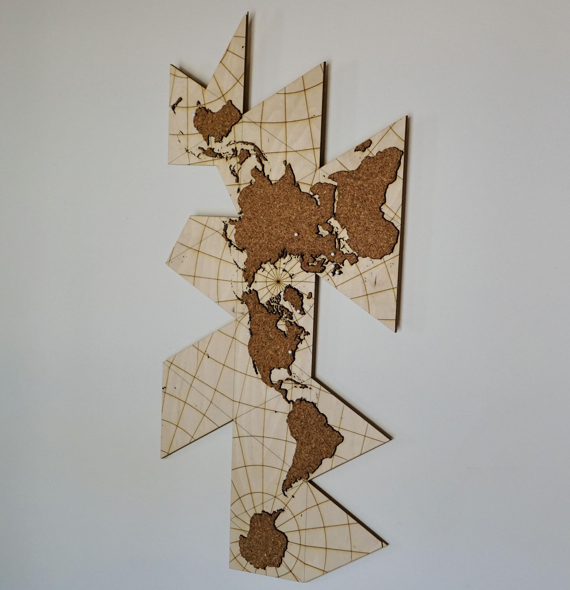 Dymaxion Wall Map : 4 Steps (with Pictures) - Instructables