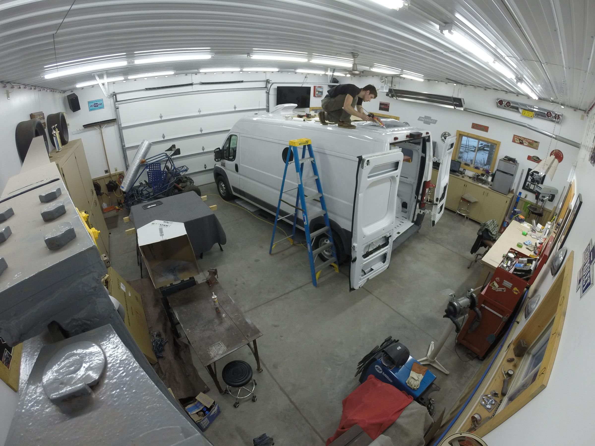 Custom Skylight Frame Installation for a Van Conversion : 13 Steps ...